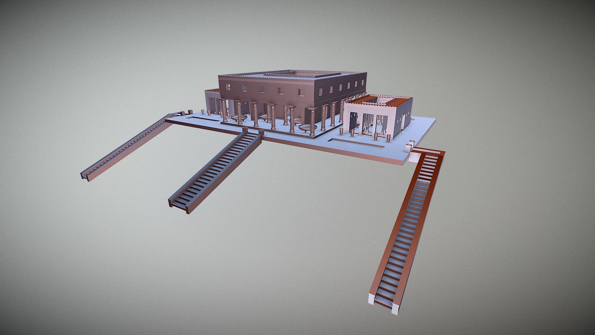 Aphrodite's temple - 3D model by Florian Delgéhier (@Florian.Delgehier ...