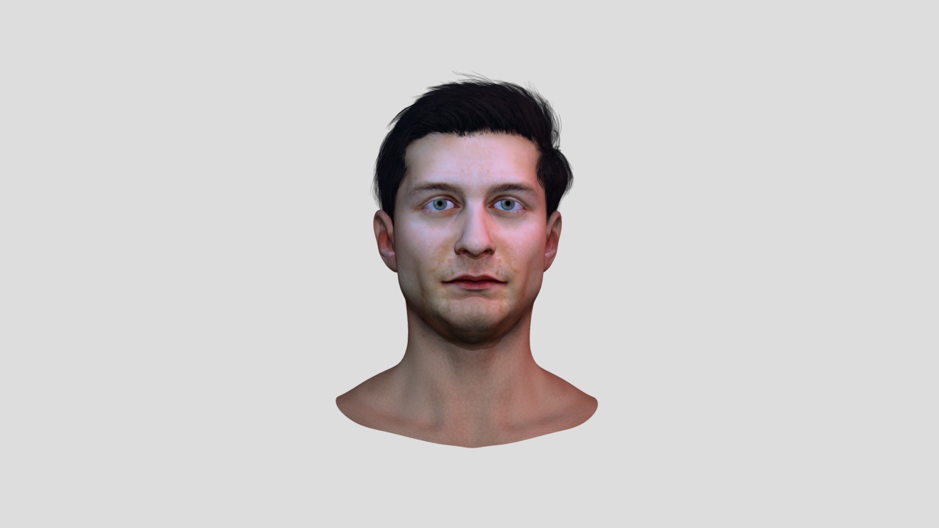 head TOPO - 3D model by Azzeddin.Art [7b7913b] - Sketchfab