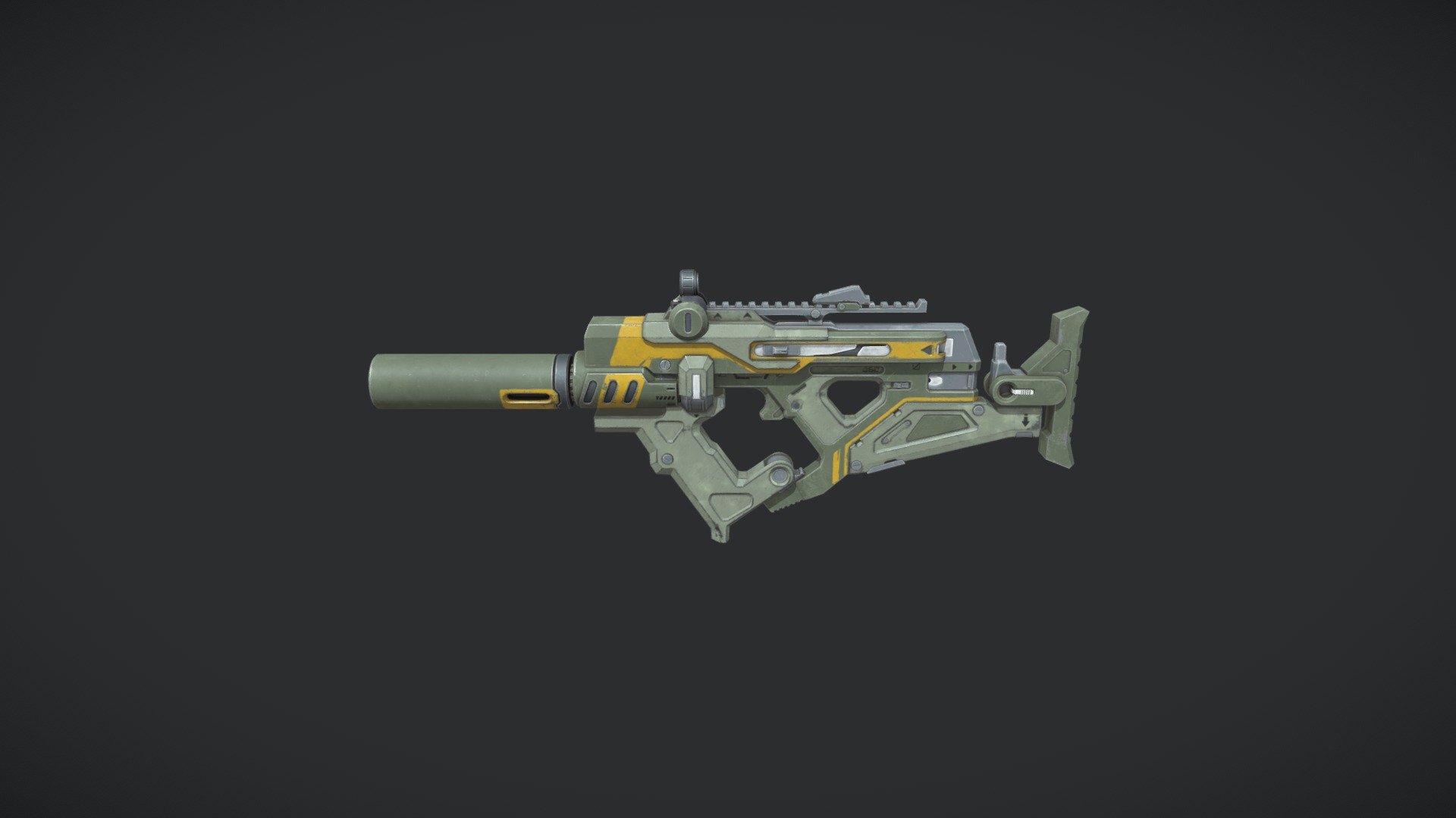 BANDY Tech SMG #85712 - 3D model by Antonio Jambrac (@jambrac.antonio ...