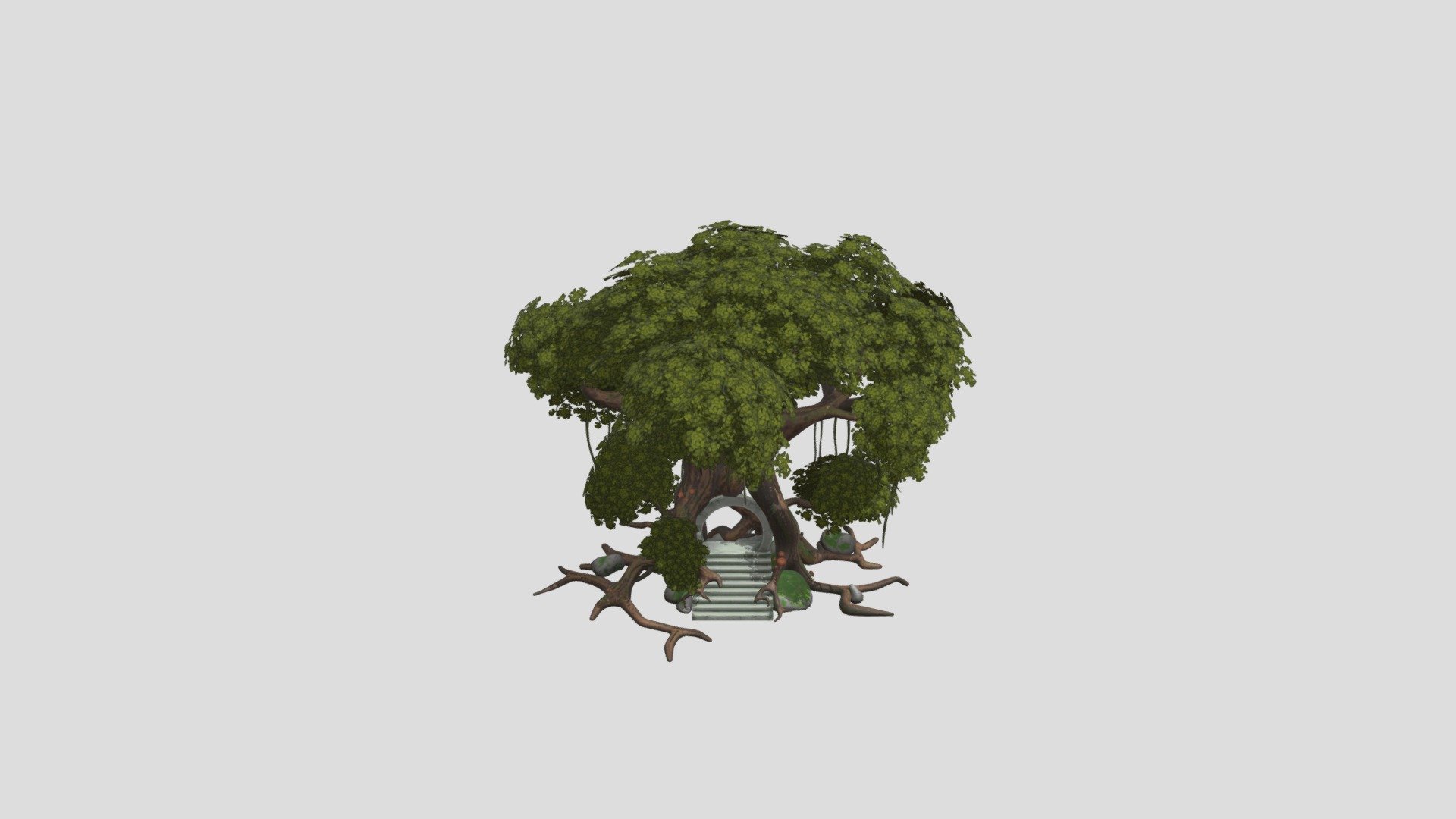 3D Portal tree for game - 3D model by yurieguti3 [7b7dc66] - Sketchfab