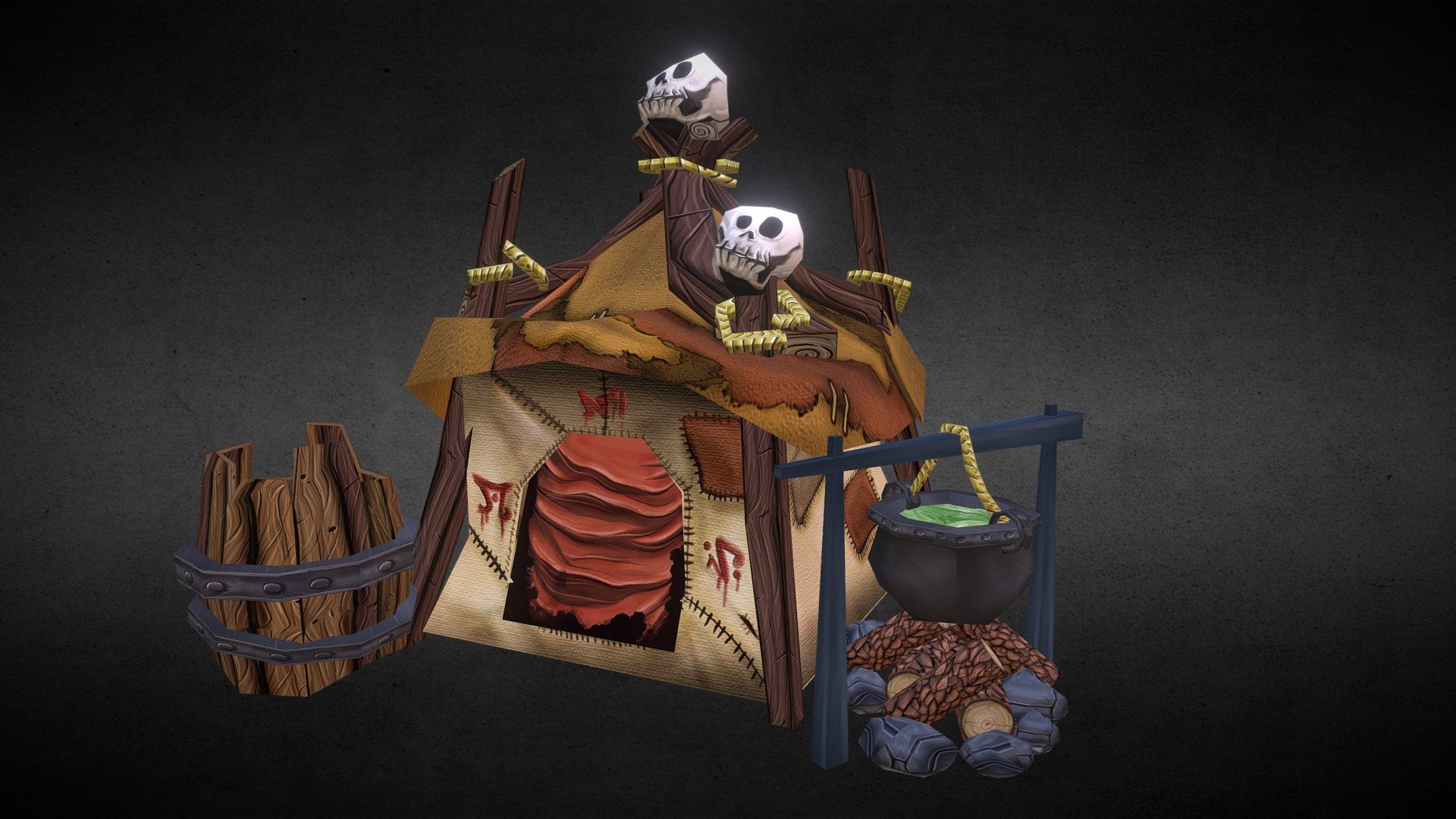 Orc Farm - 3D model by Many-Worlds (@manyworlds) [7b7ebd0] - Sketchfab