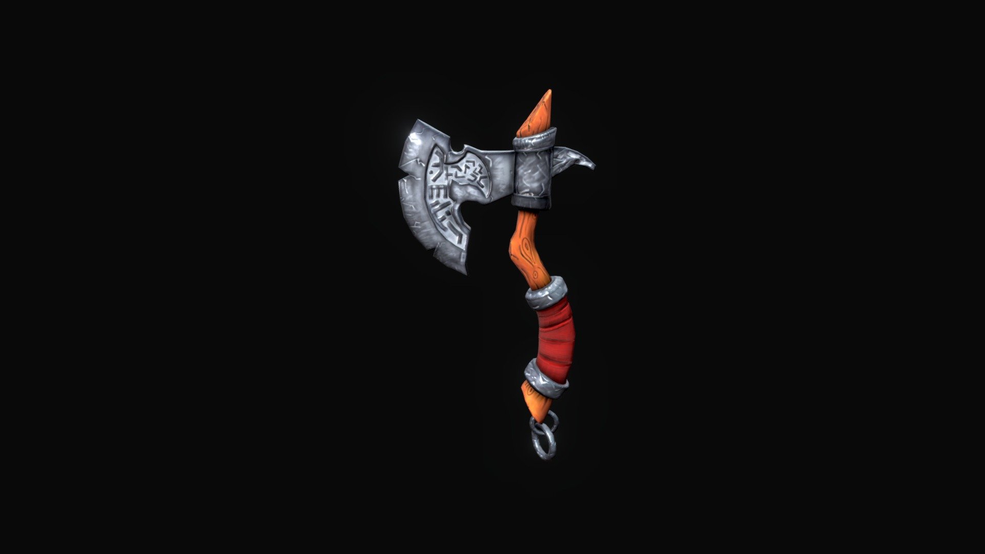 Stylized Axe - 3D model by toprakturan [7b7ed60] - Sketchfab