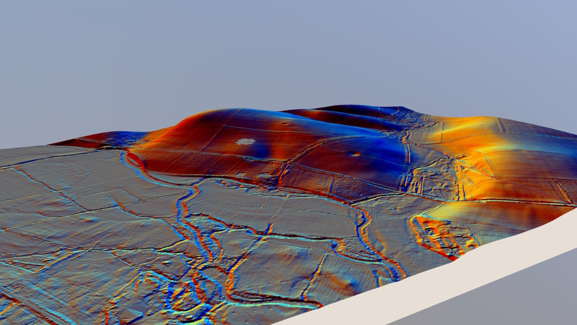 Tarrant Keyneston Long Barrow - Geophysics - Download Free 3D model by ...