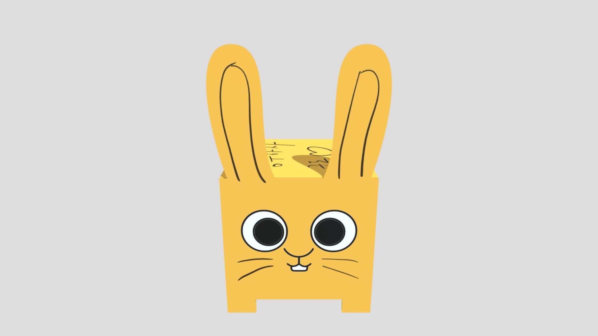 boxRabit_ljk77 - Download Free 3D model by lotusjk77 [7b8097d] - Sketchfab