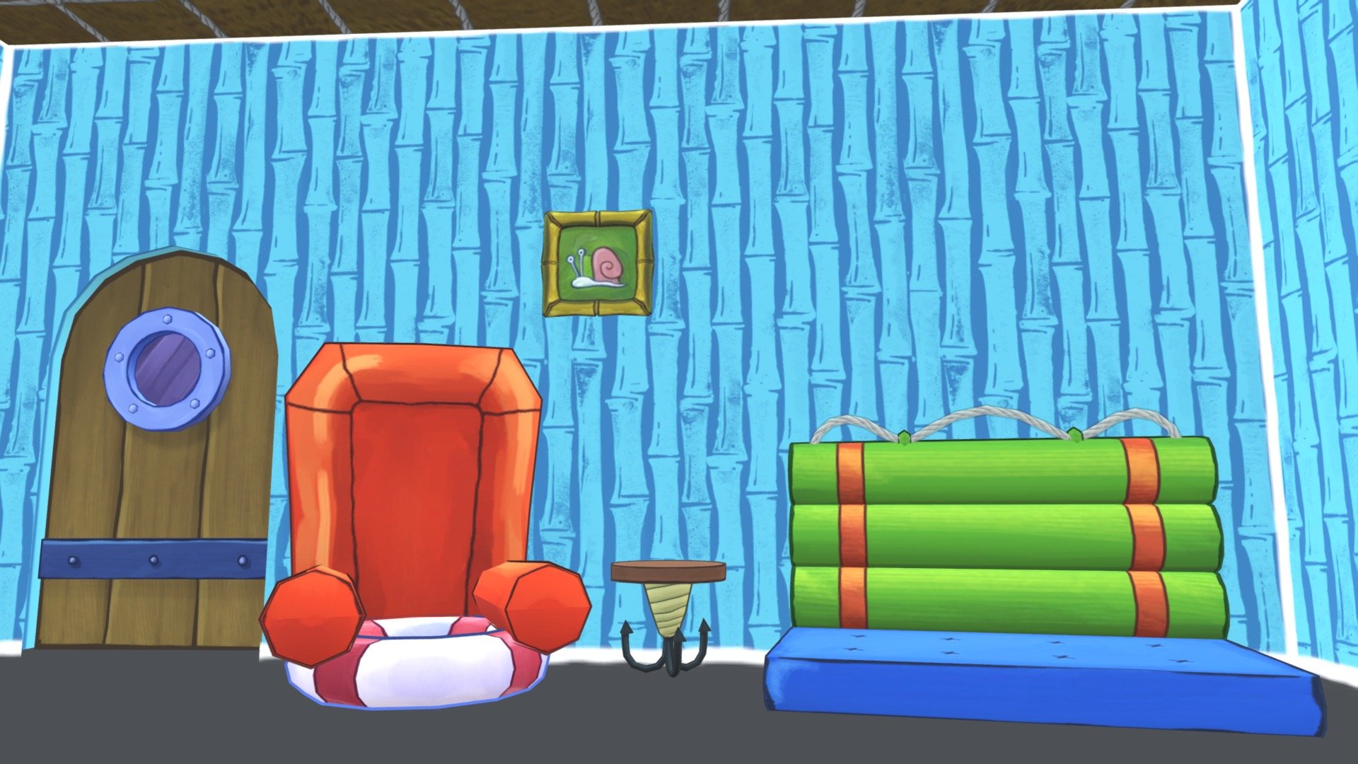 Spongebob Huis Interieur Is Anyone Else Comforted By The Interiors Of