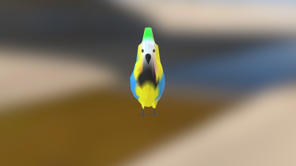 Popugay - Download Free 3D model by annagir [7b84349] - Sketchfab