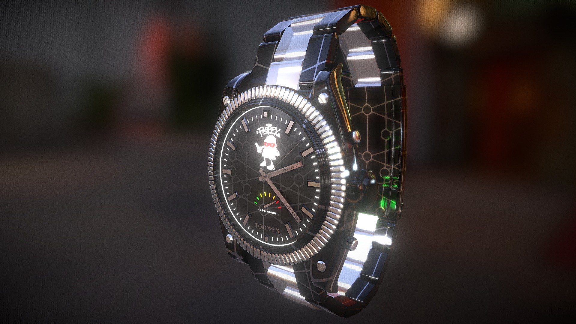 METAVISION HashWatch - 3D model by Tokomex 3D Labs (@tokomex) [7b84b37 ...