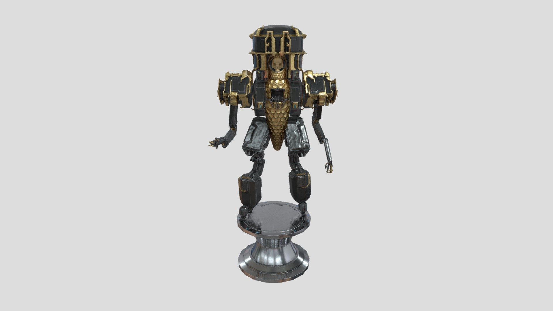 Voidrig Necramech - Download Free 3D model by Noah_Godde [7b877fd ...
