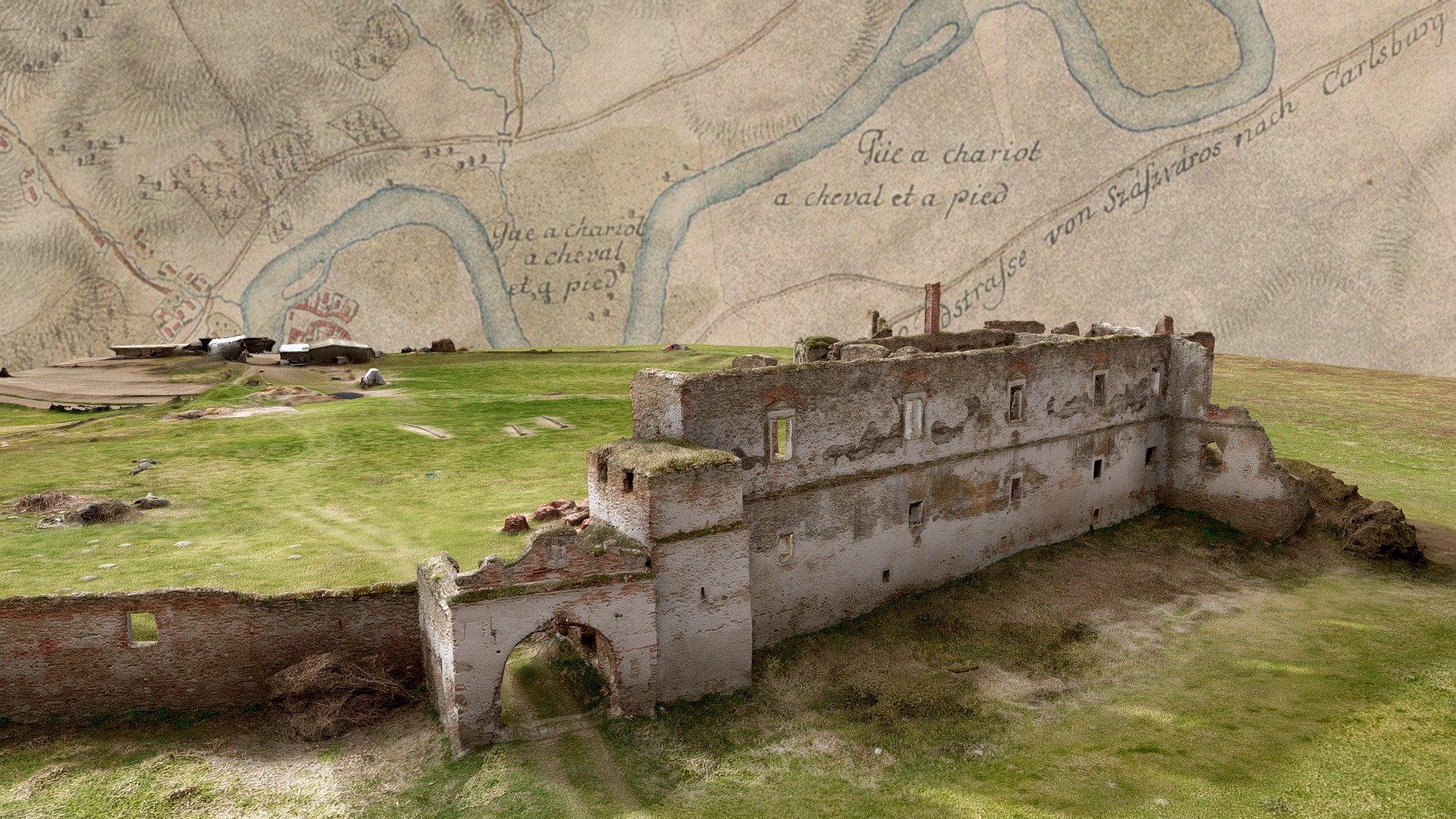 Castelul Martinuzzi, Vințu de Jos, România - Download Free 3D model by ...
