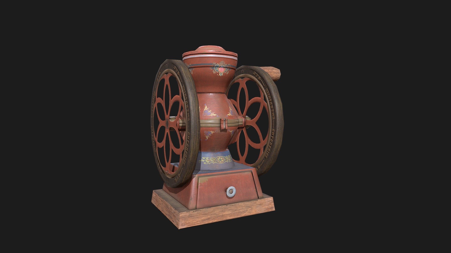 grinder - 3D model by sebastianfijal [7b87d33] - Sketchfab