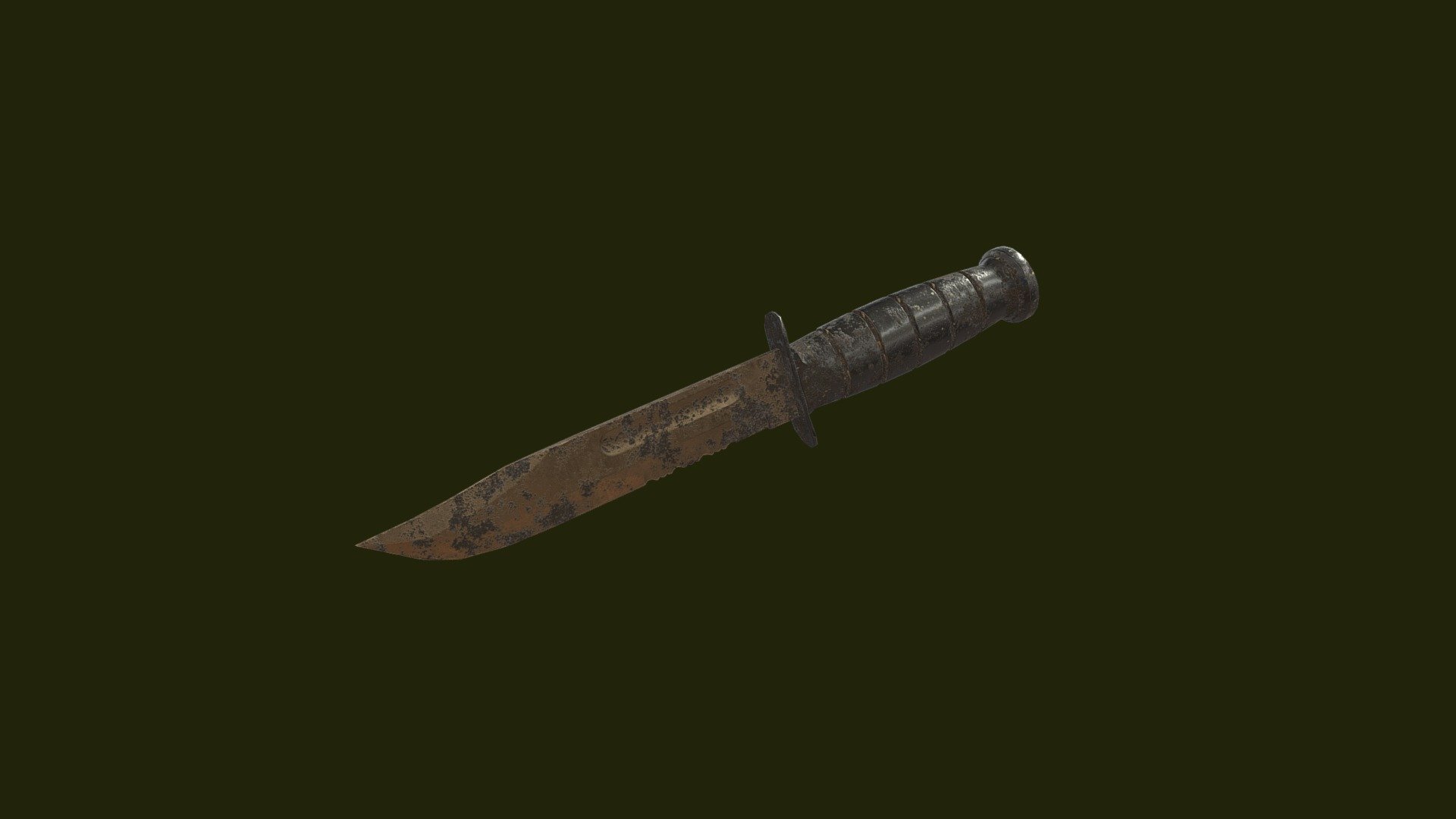 Knife Uvw 3d Model By Vvievita [7b87f31] Sketchfab