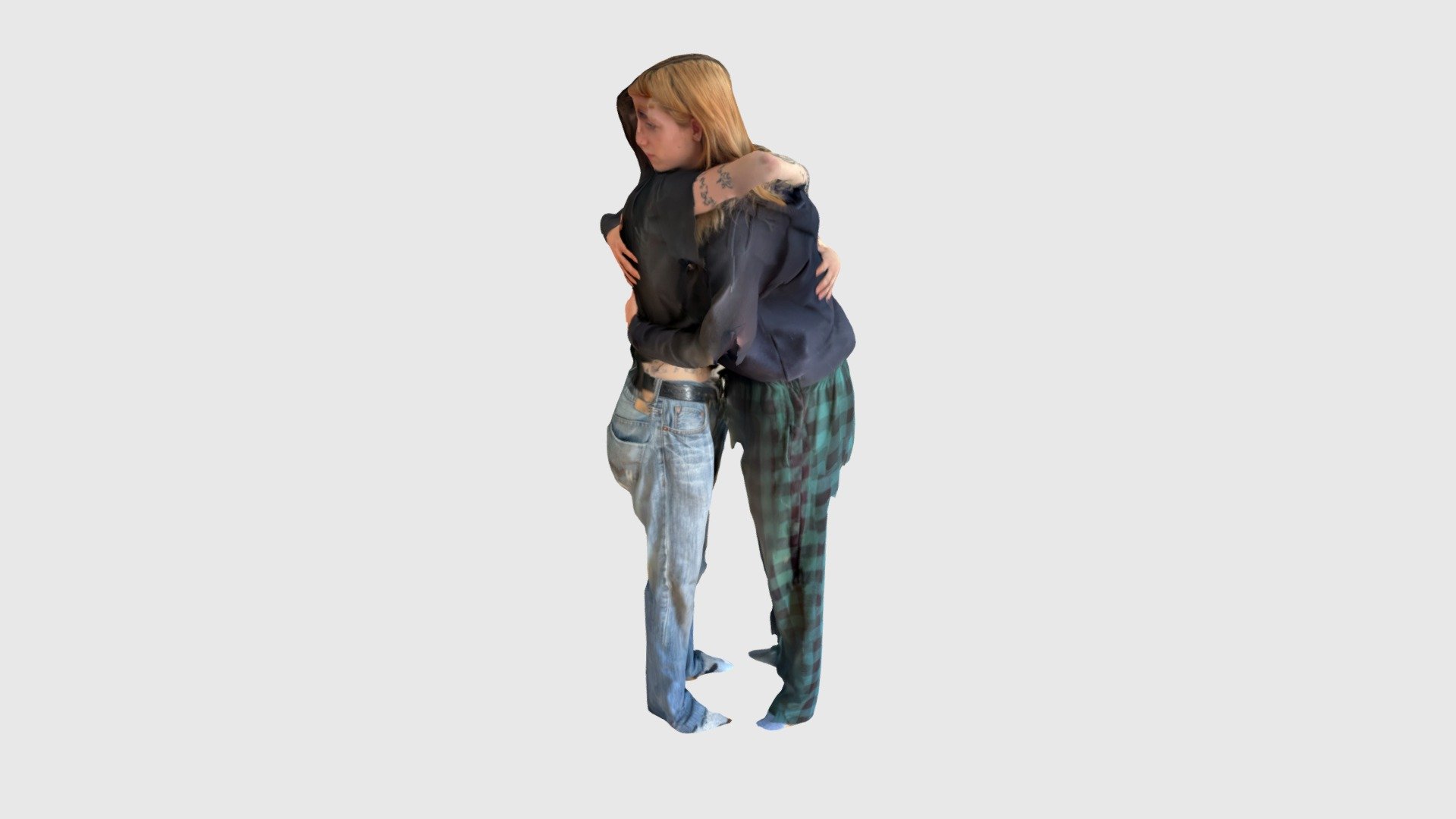 Kaleb and Nox hug crop - Download Free 3D model by Tr4nslucent [7b89a55] - Sketchfab