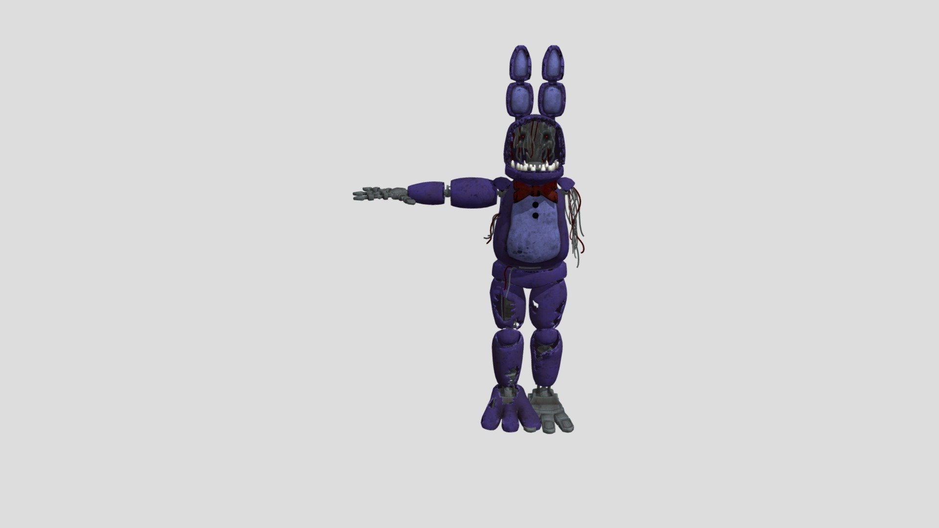 VR Withered Bonnie FNAFSFM1 - Download Free 3D model by kamdezbroz ...