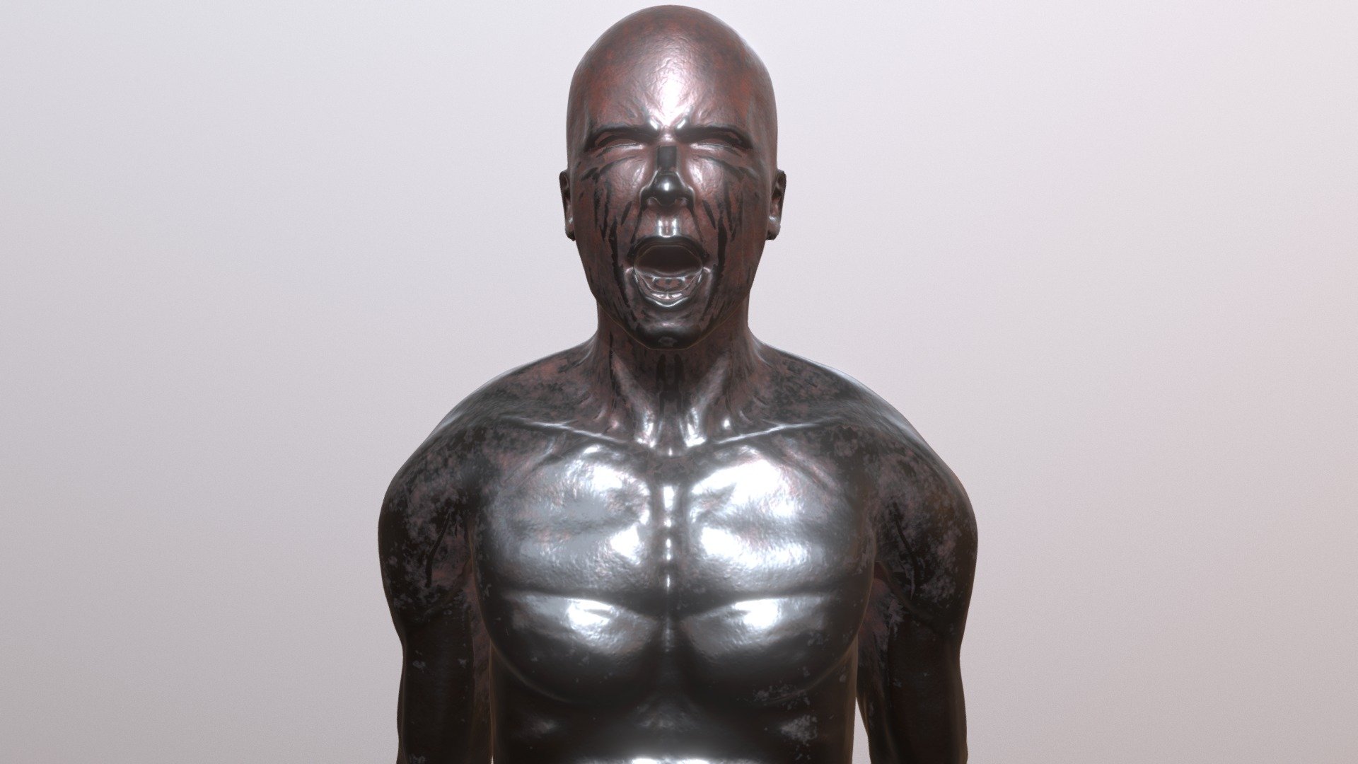 Anger #SculptJanuary18 - 3D model by Mikey G (@mags) [7b8c2a7] - Sketchfab