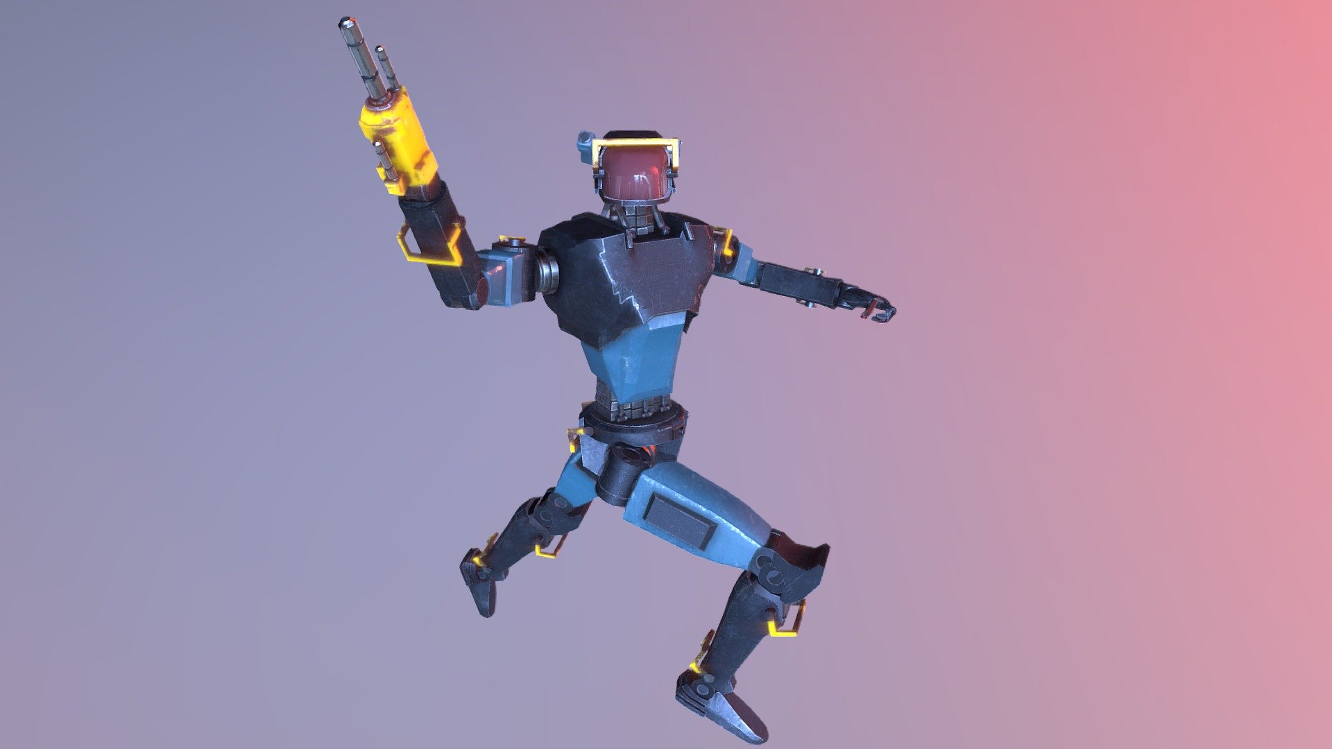 Robot - Download Free 3D model by ArrisonRL [7b8c7d4] - Sketchfab