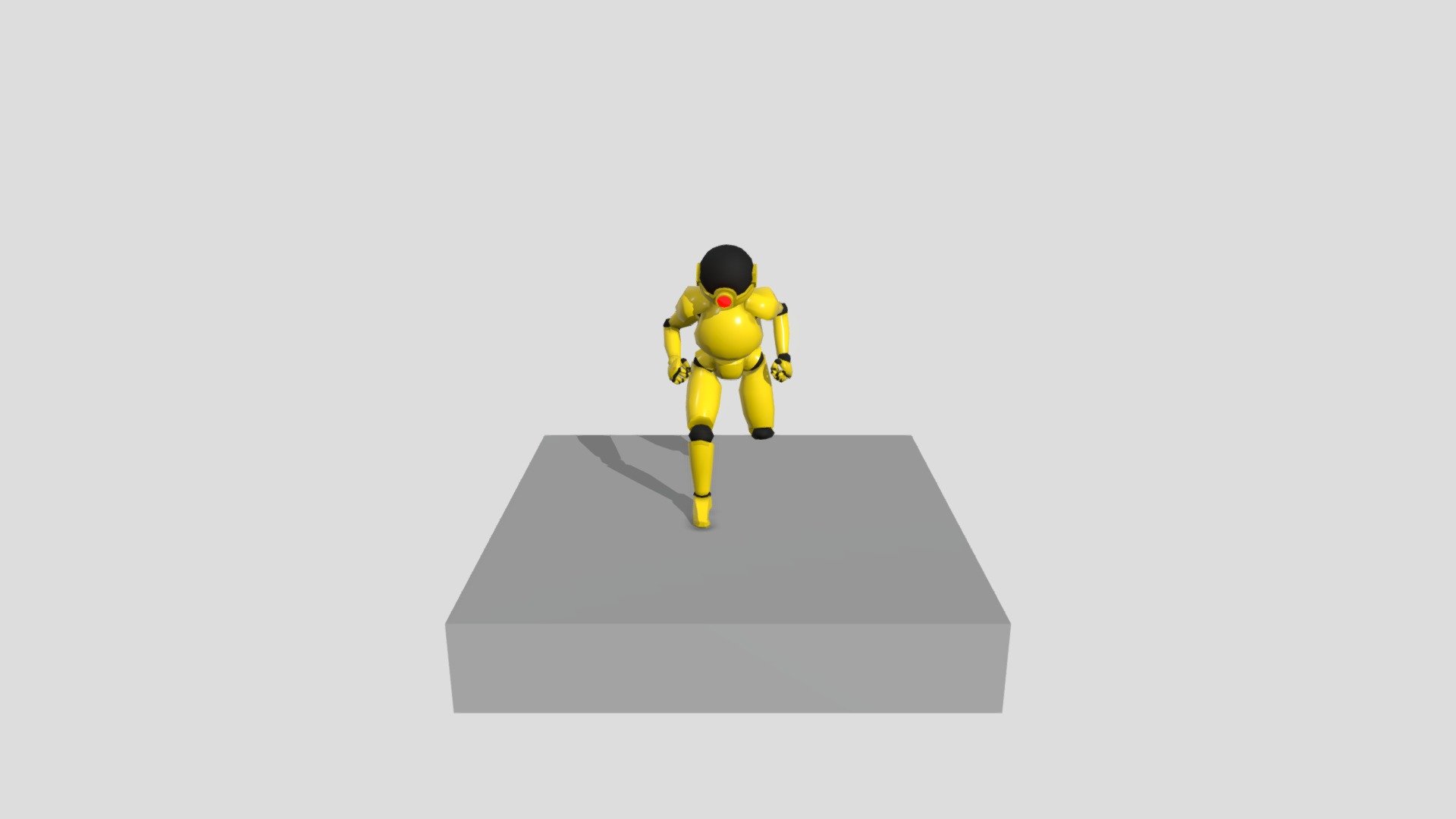 Robot run animation - 3D model by Kouivu (@fantik1125) [7b8ce53 ...