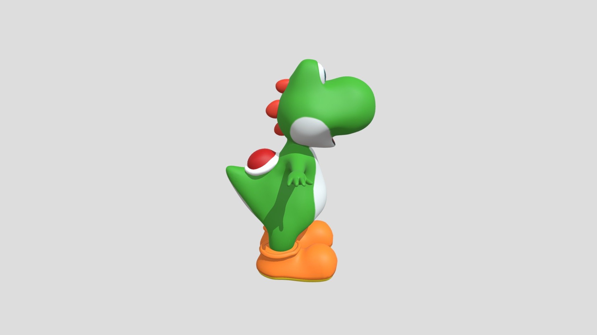 Modelagem Yoshi V8 (1) - 3D model by cauanasart [7b8e8db] - Sketchfab