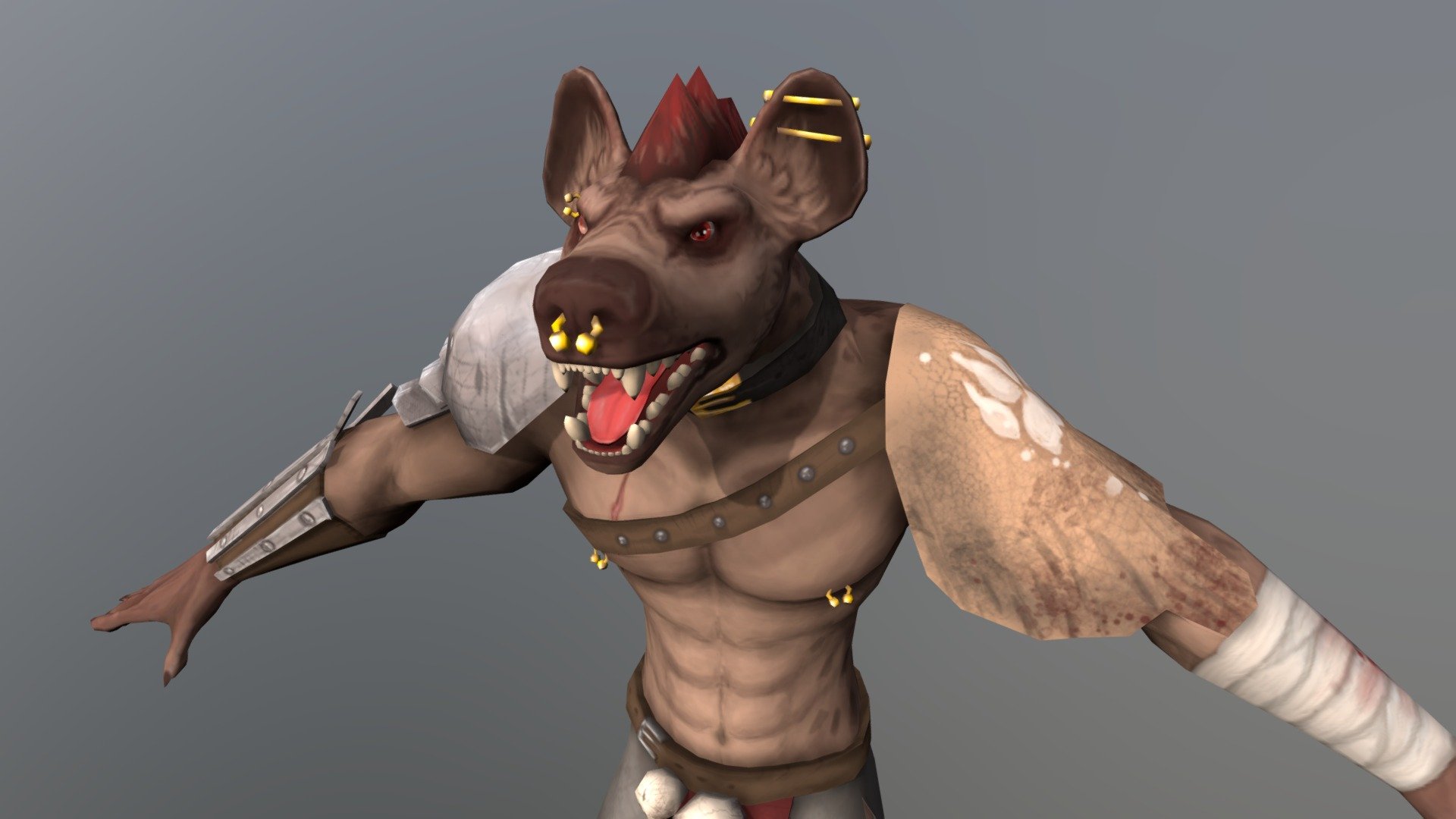 Gnoll Final - Download Free 3D model by Duhyeen (@veedduh) [7b8f31e ...