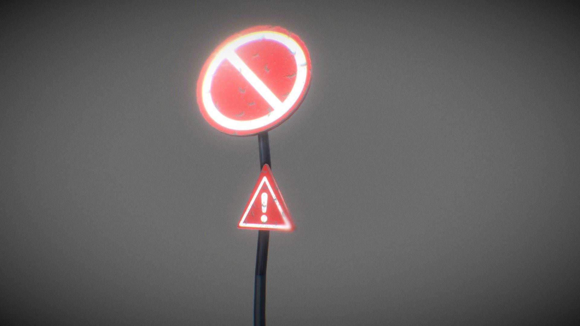 Road Sign Model - 3D model by aesre938 (@azizelabed84) [7b918f7 ...