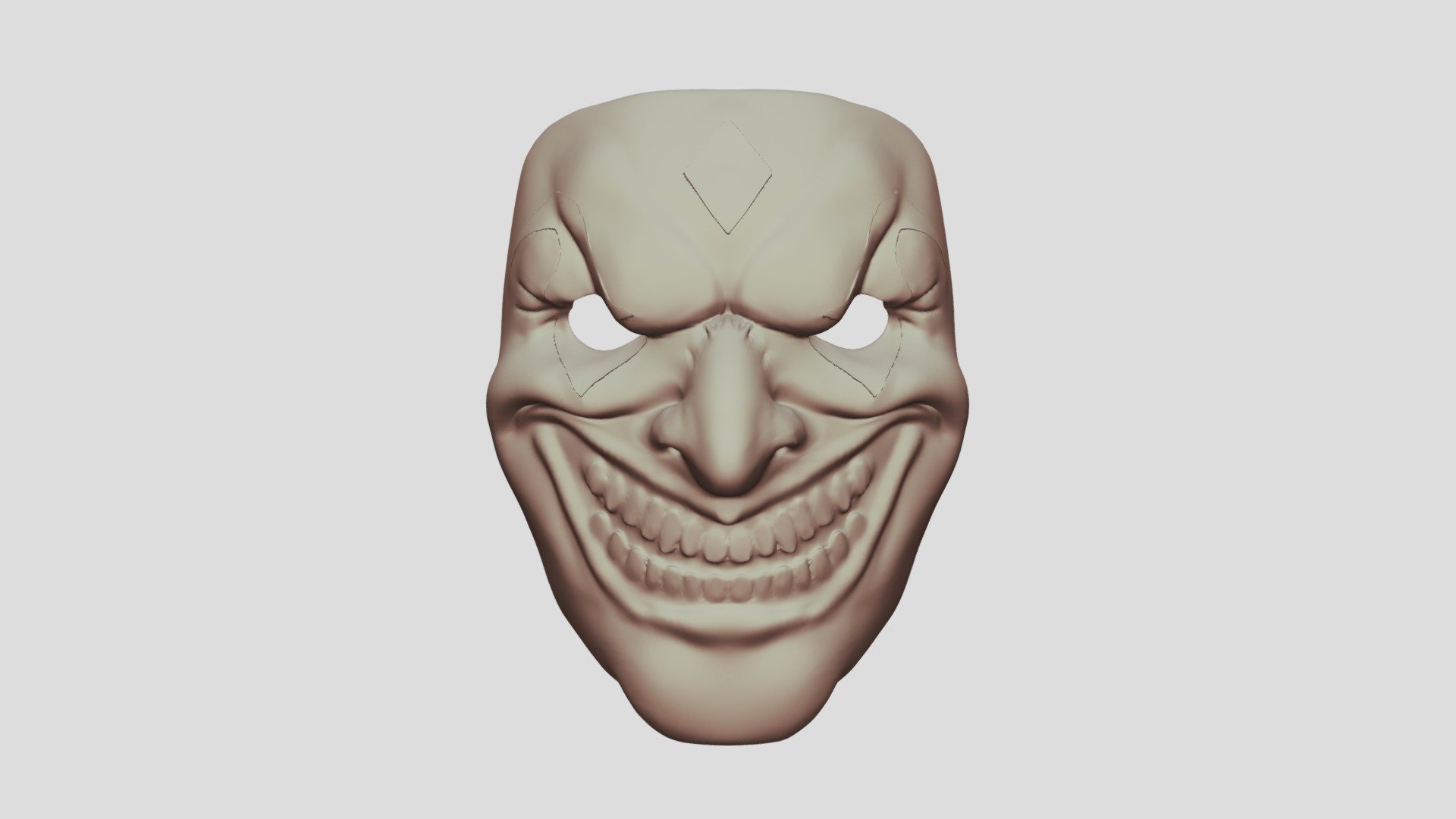 Jester Mask 2 - 3D model by Alexandre.Ribeiro1 [7b919c2] - Sketchfab