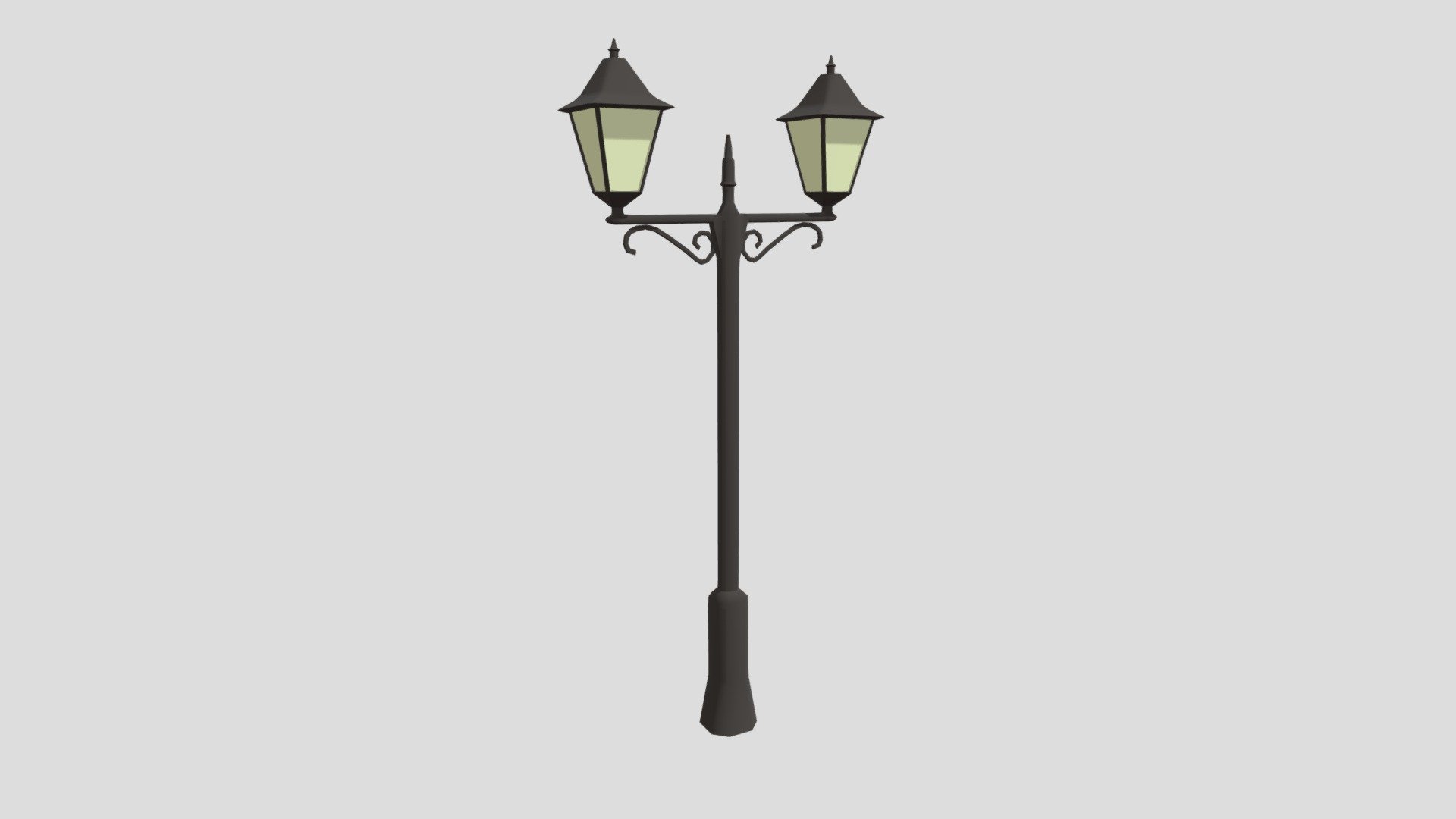 Low Poly Polytope Victorian Lamp Post - 3D model by mccluskeyiain1 ...