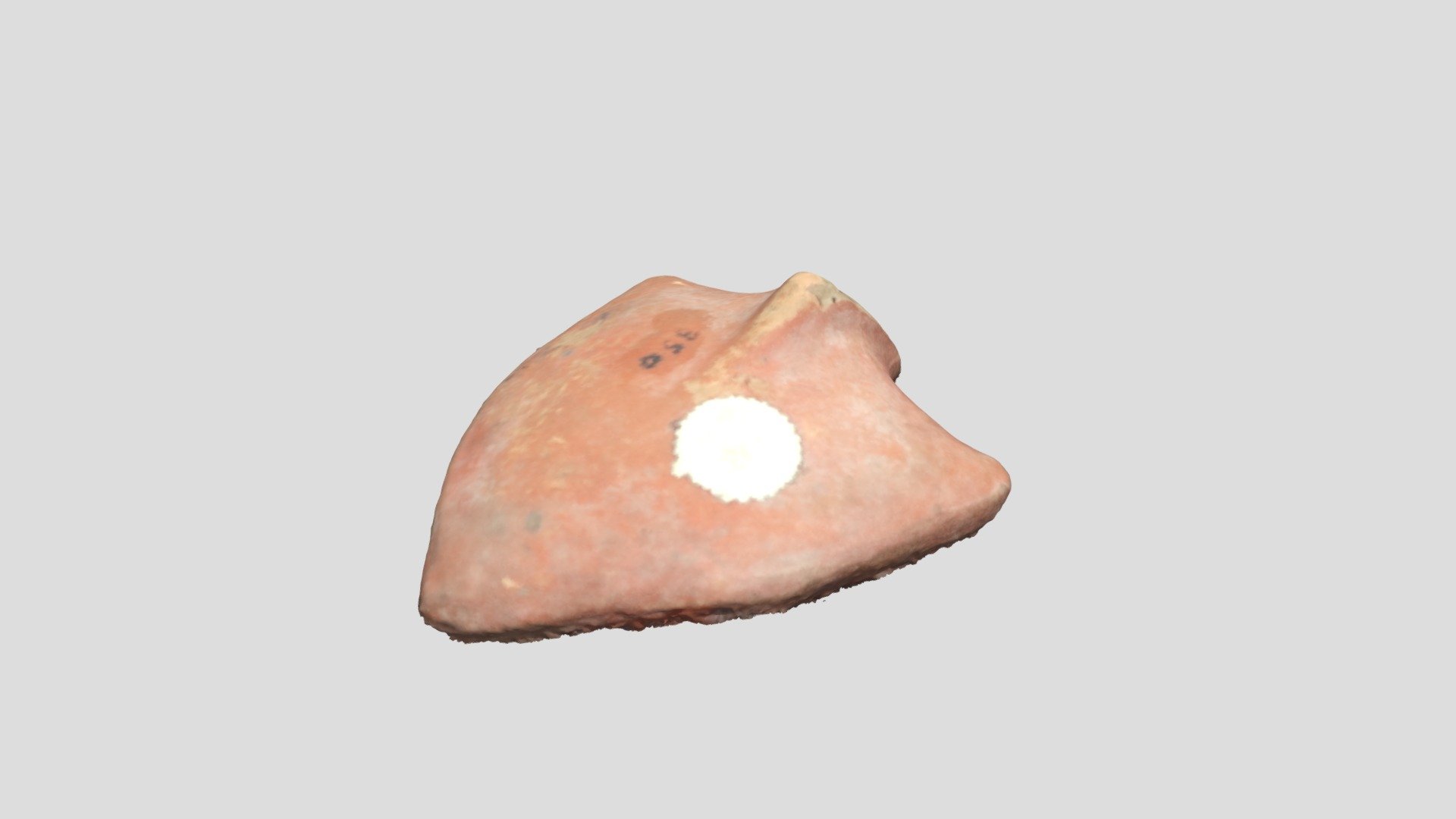 Red Arrowhead (back) - 3D model by cravenmuseum [7b92ada] - Sketchfab