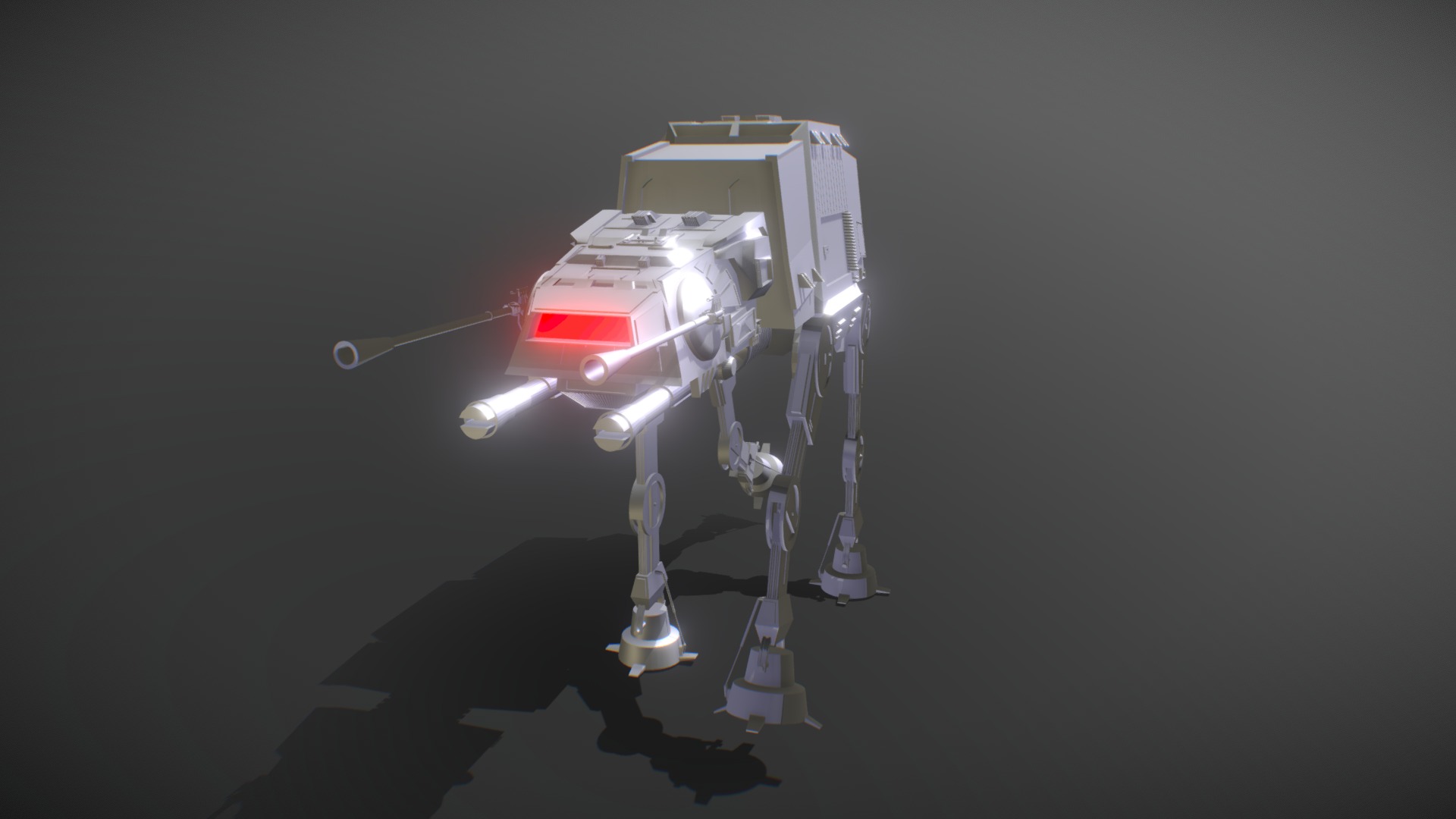 AT-AT - 3D model by anim3dju [7b93656] - Sketchfab