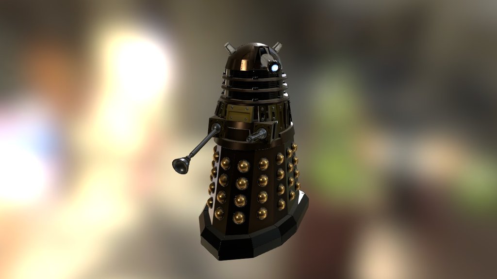Dalek - 3D model by Lee Cobb (@leecobb) [7b93bd8] - Sketchfab