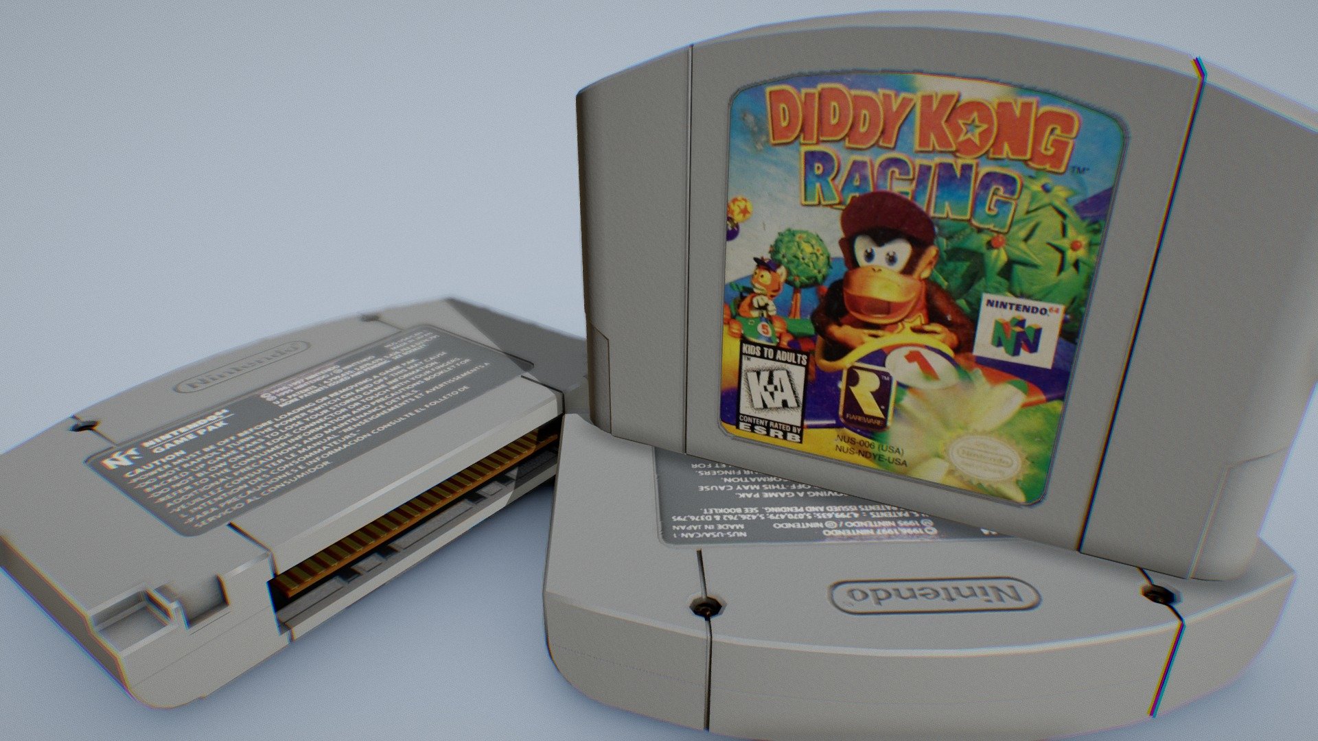 Nintendo 64 Cart - Download Free 3D model by Chris Sweetwood ...