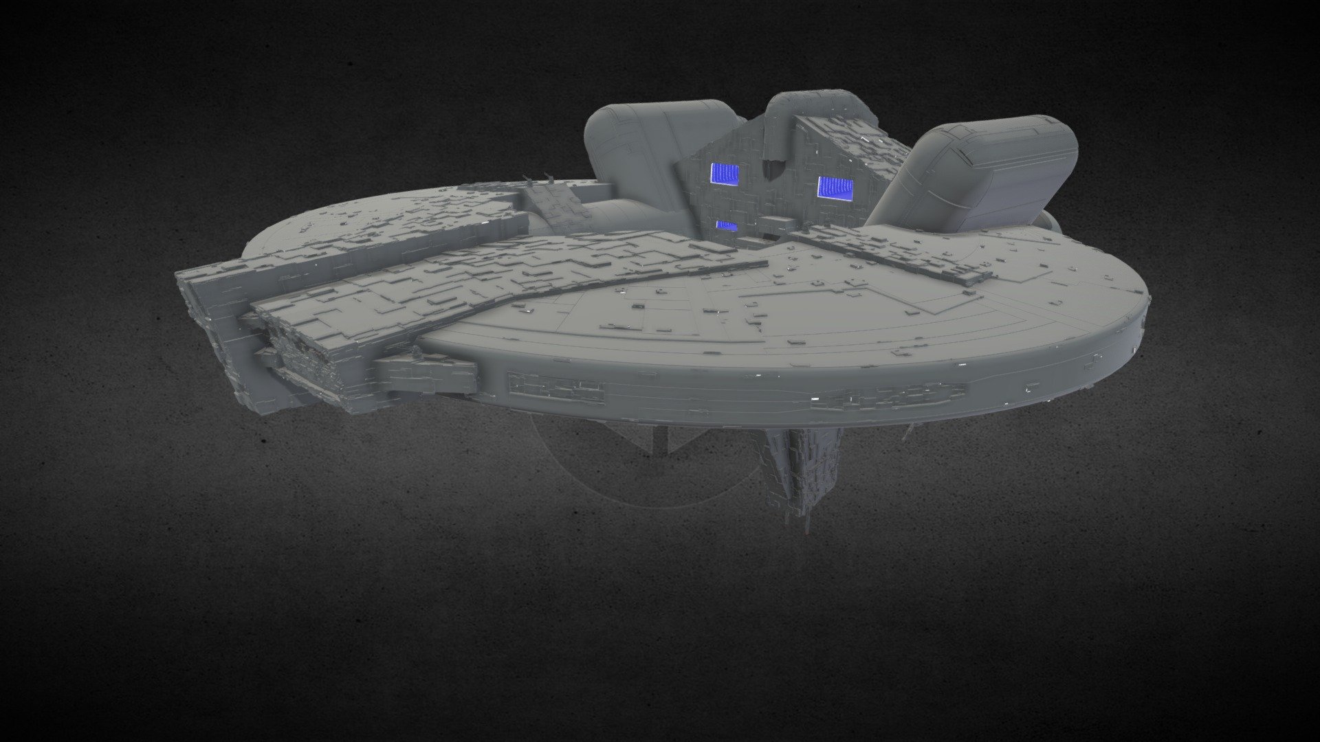 Star Wars: Inexpugnable Tactical Command Ship - Download Free 3D model ...