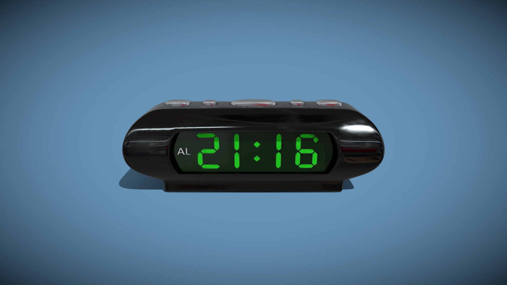 Digital clock - Download Free 3D model by Ярослав (@ylevshin.01 ...