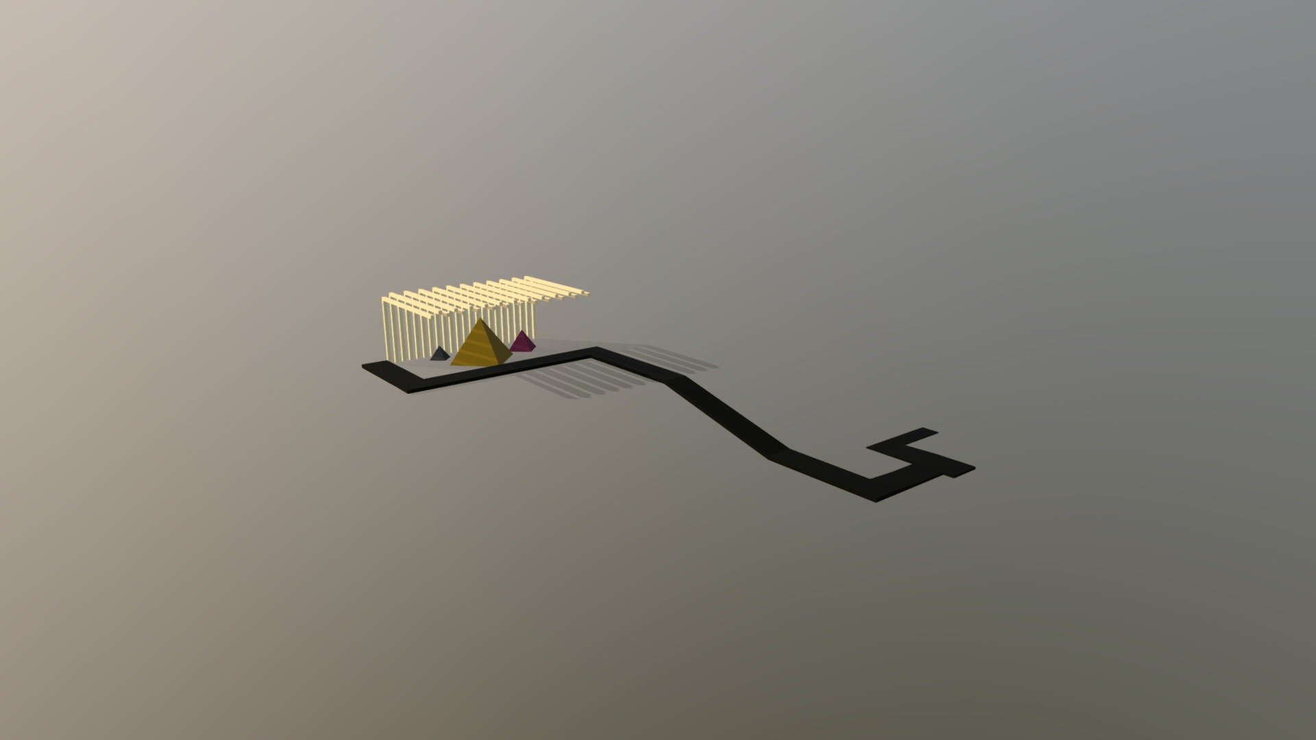 Pyramids - 3D model by Daria.Zapryagaeva [7b97207] - Sketchfab