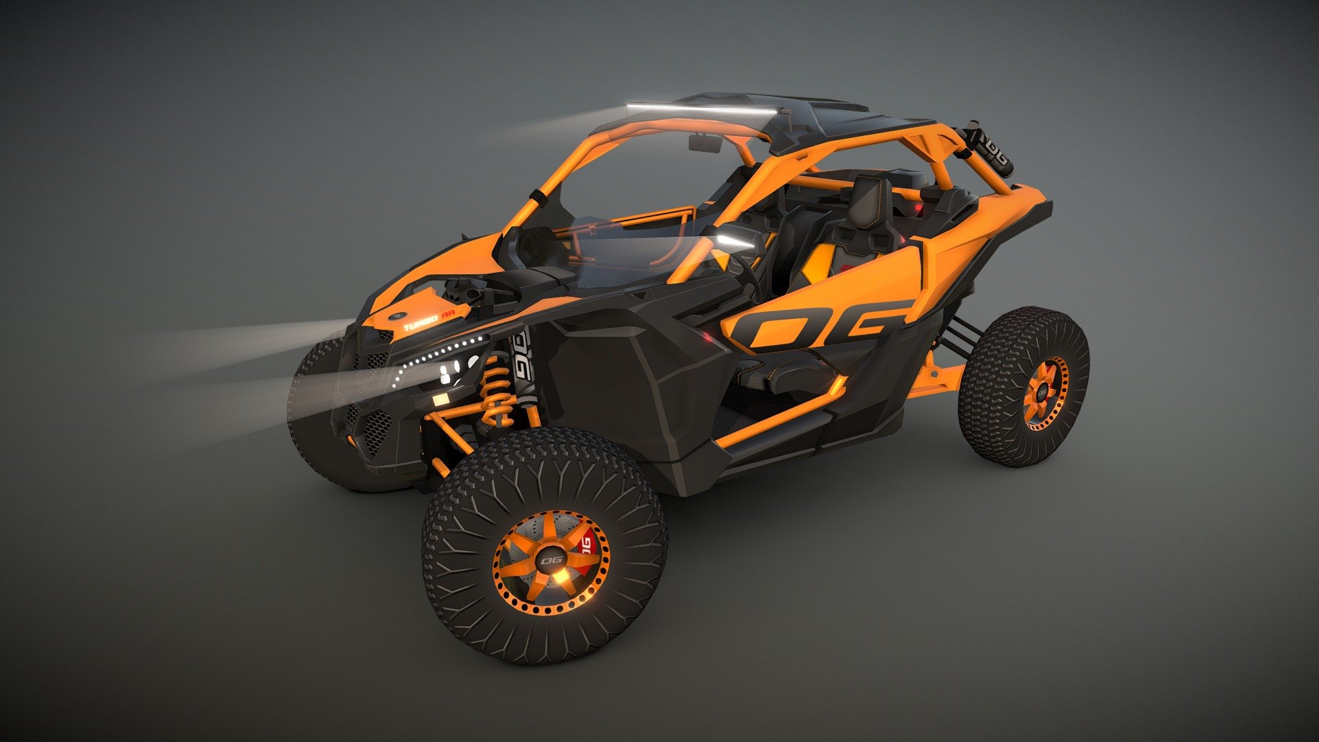 Can-Am Maverick - 3D model by CG Customs (@cg_customs) [7b97b06 ...