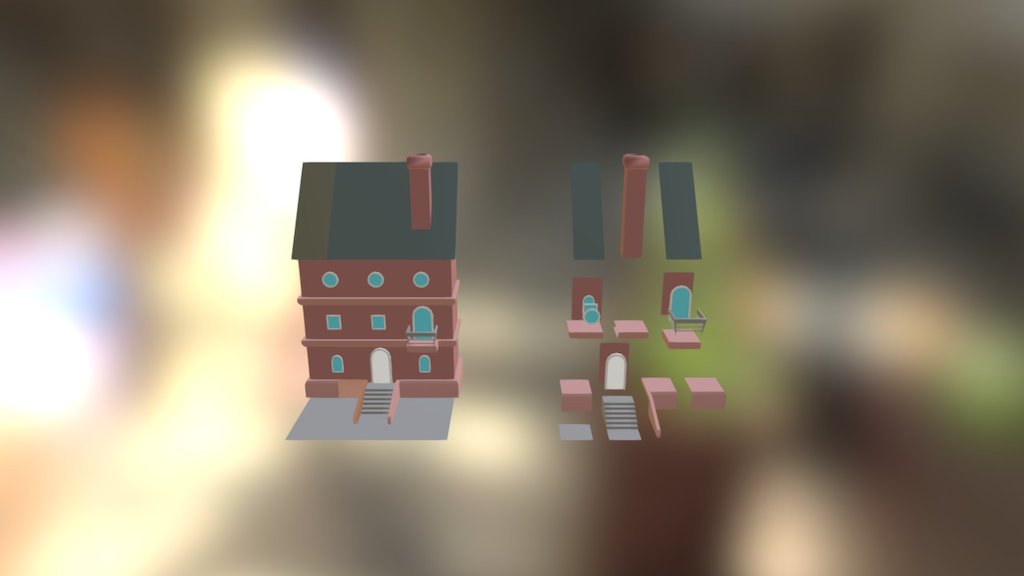 Modular House - 3D model by DavidUpcher [7b984e7] - Sketchfab