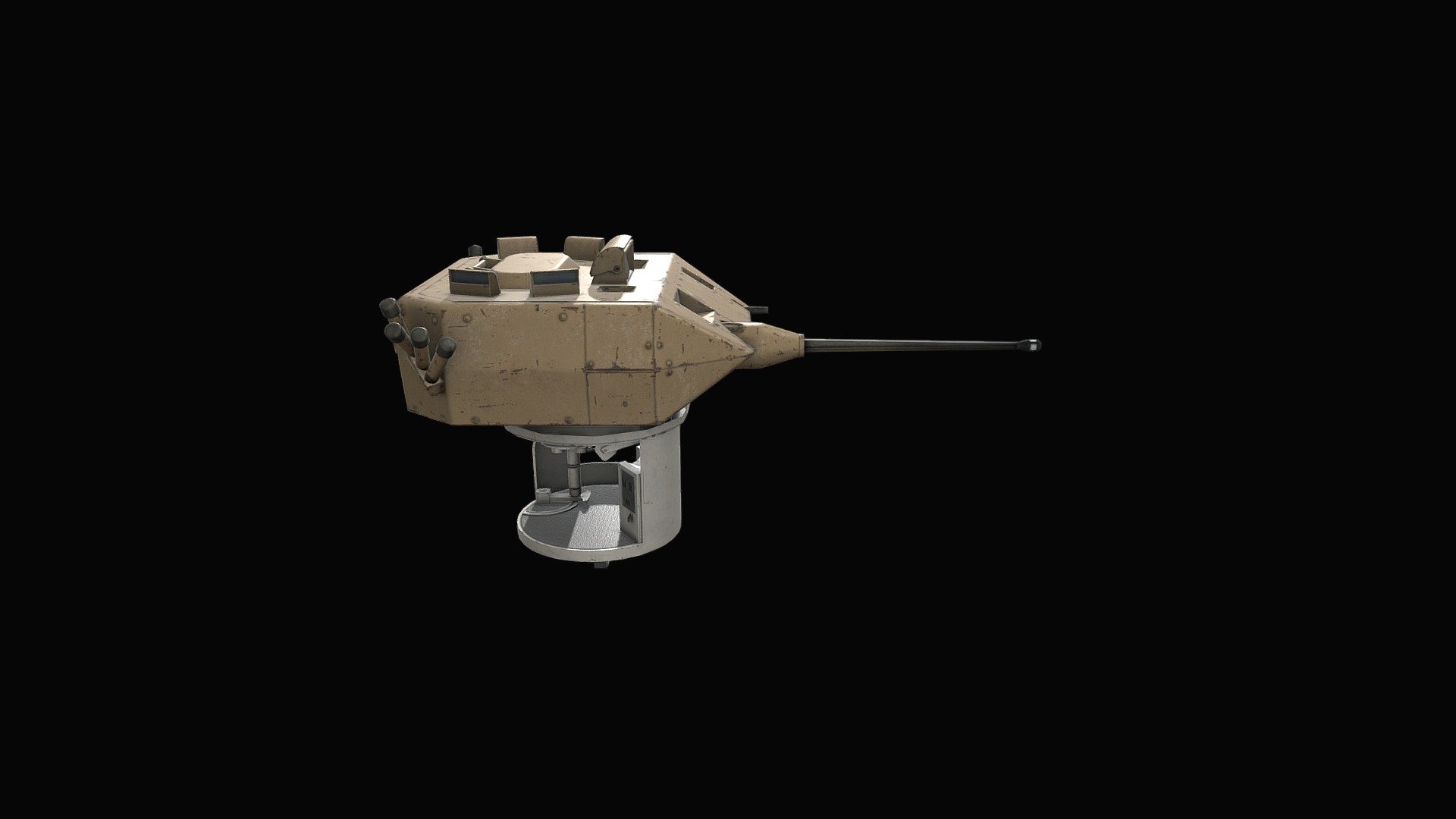 Sabra 25 Turret - 3D model by nobatgeldi (@unpredictable_) [7b9933a ...