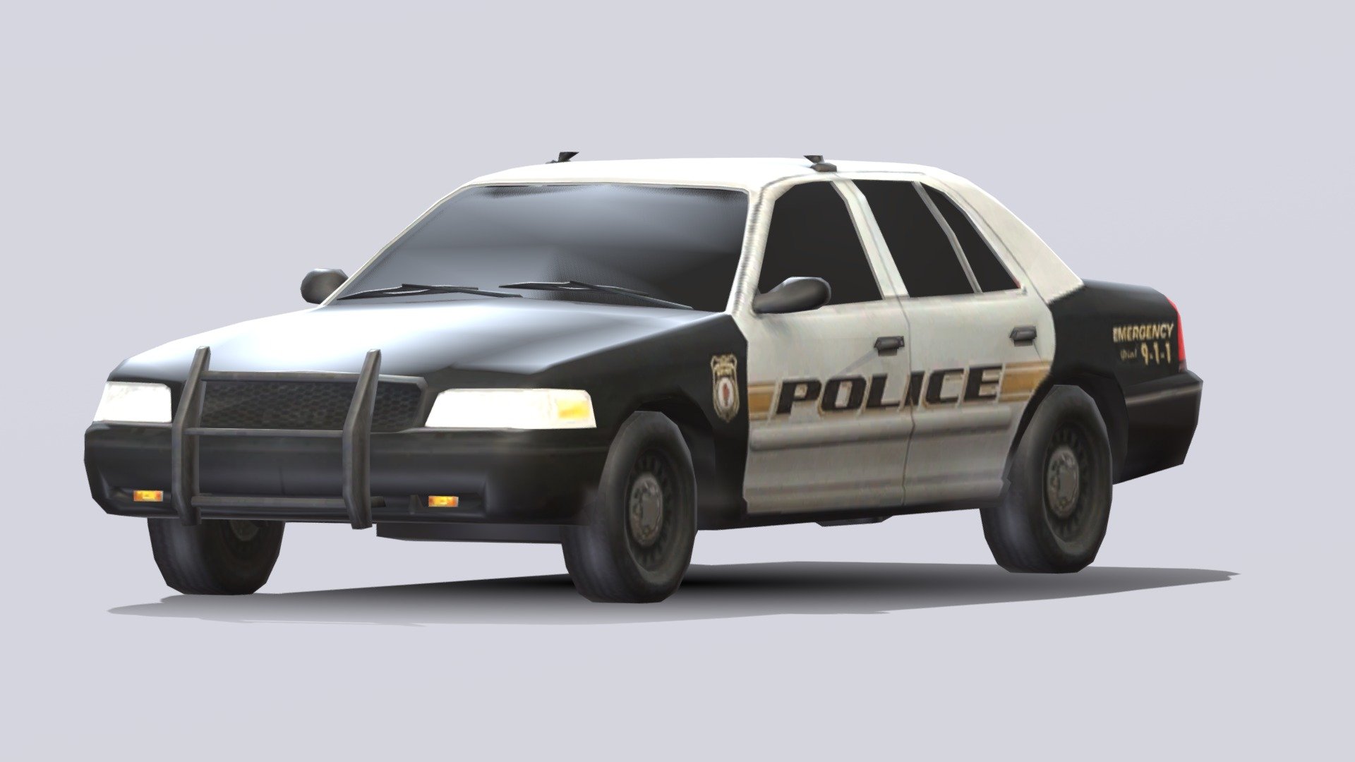 Police Car - Download Free 3D model by maregajavier [7b99d9e] - Sketchfab