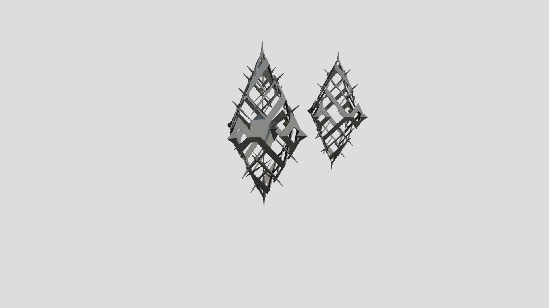 Hedron Pair - 3D model by cosipurple [7b9a01c] - Sketchfab
