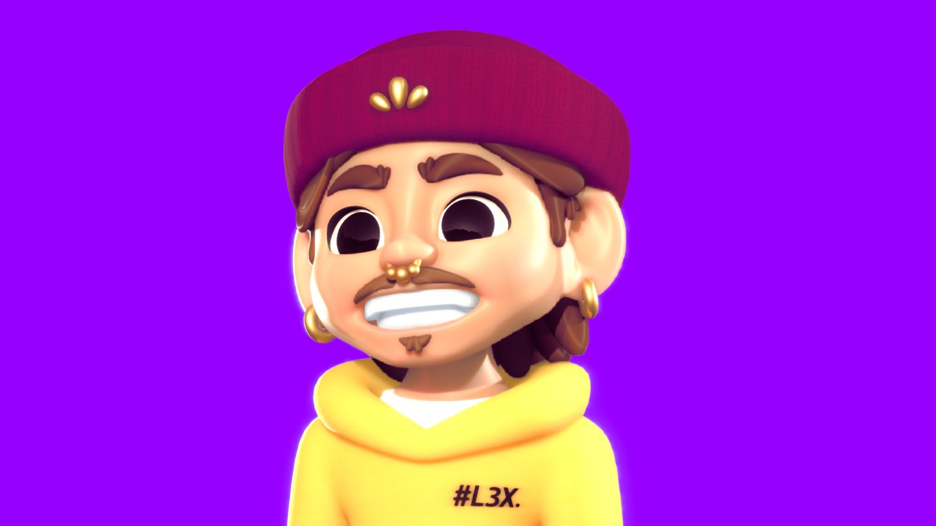 Me! (Profile Avatar) - 3D model by L3X [7b9a05a] - Sketchfab