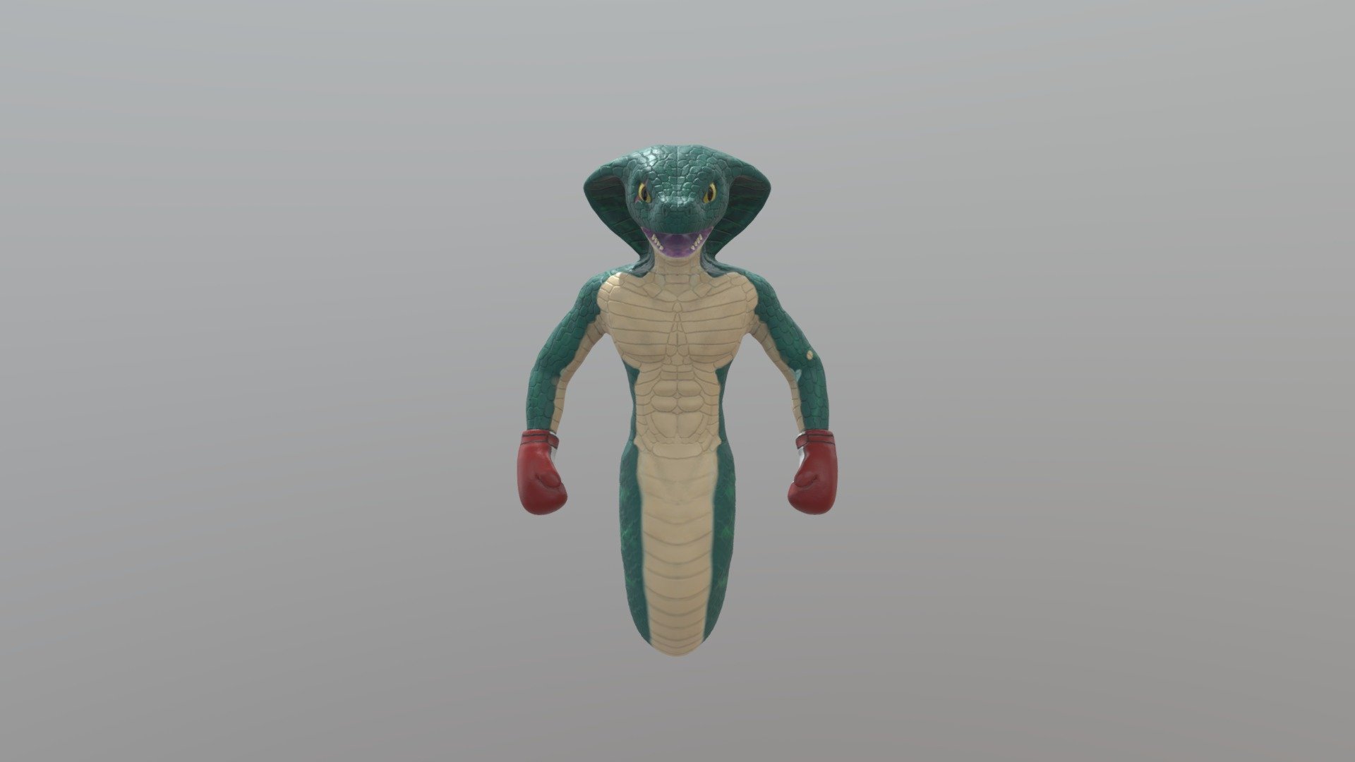 Snake Boxer - 3D model by deladave [7b9aa23] - Sketchfab