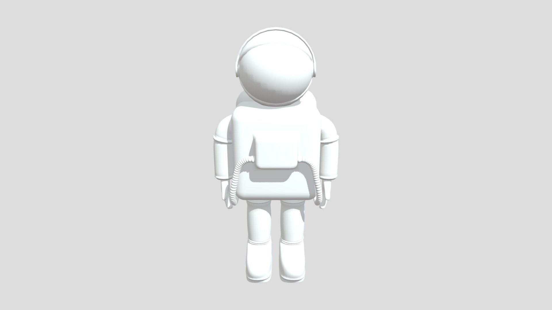 SPACEMAN - 3D model by ahmedhalawani [7b9bdbc] - Sketchfab