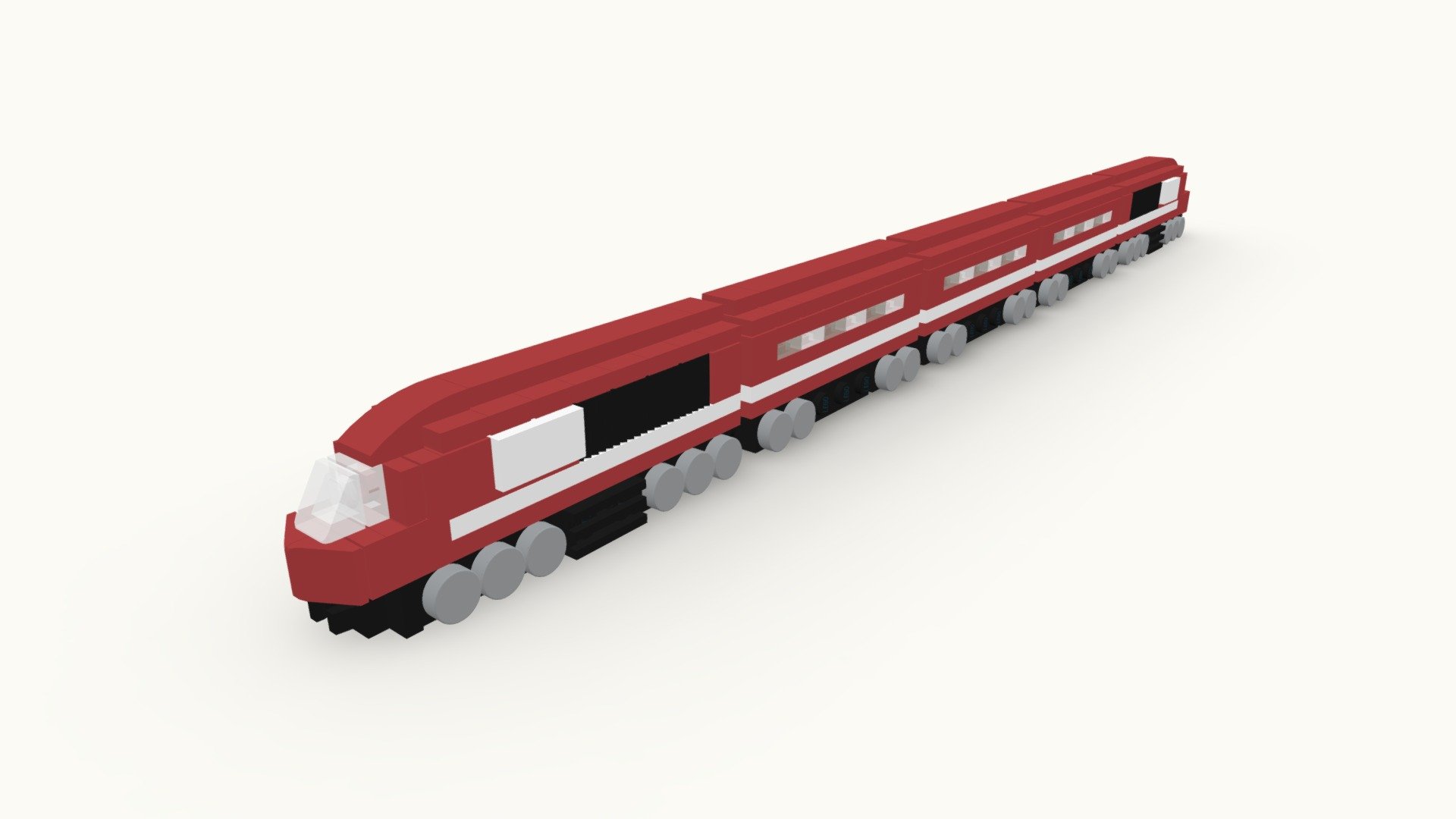 LEGO Passenger Train MOC [#0050] - Download Free 3D model by The Bobby ...