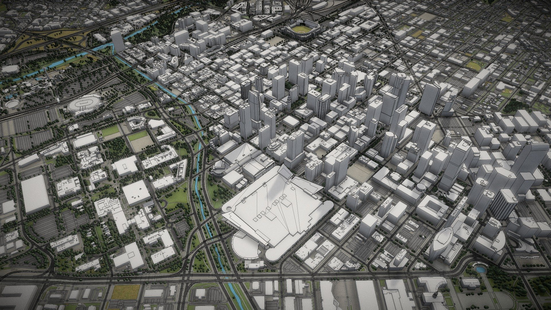 Denver - 3D city model - Buy Royalty Free 3D model by 3D City Models ...
