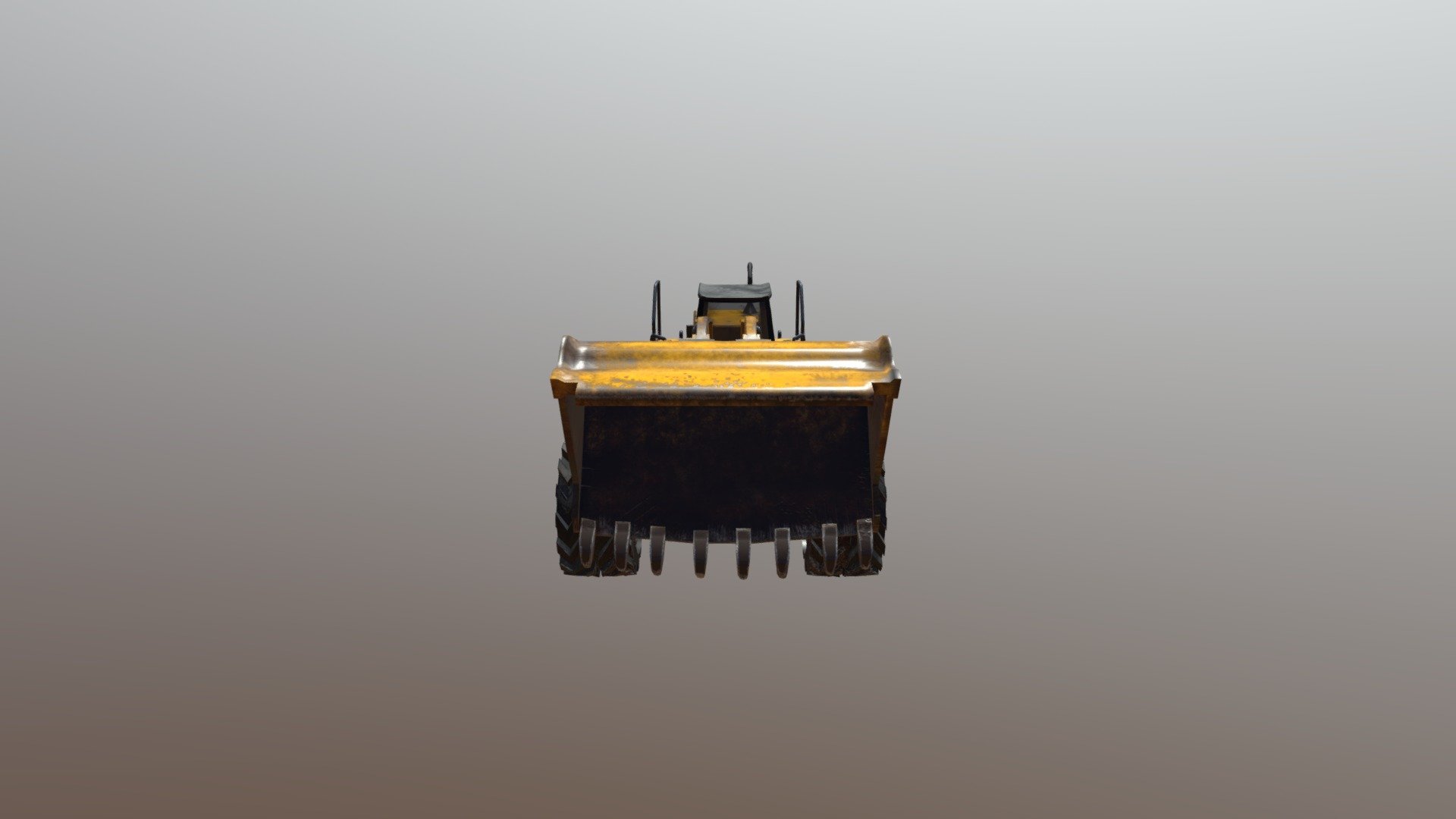 Final Big Wheel Loader - 3D model by casieroell [7b9ead3] - Sketchfab