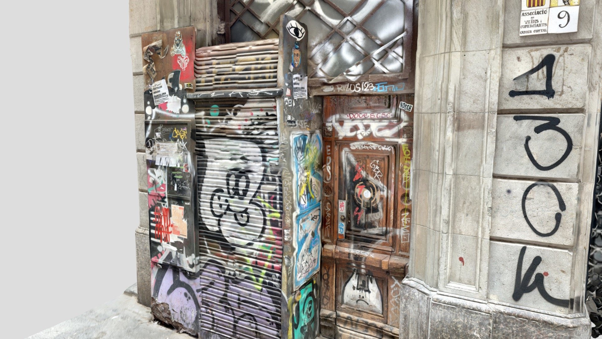 Blade_Runner Door_2 Barcelona [LR LS] - Buy Royalty Free 3D model by ...