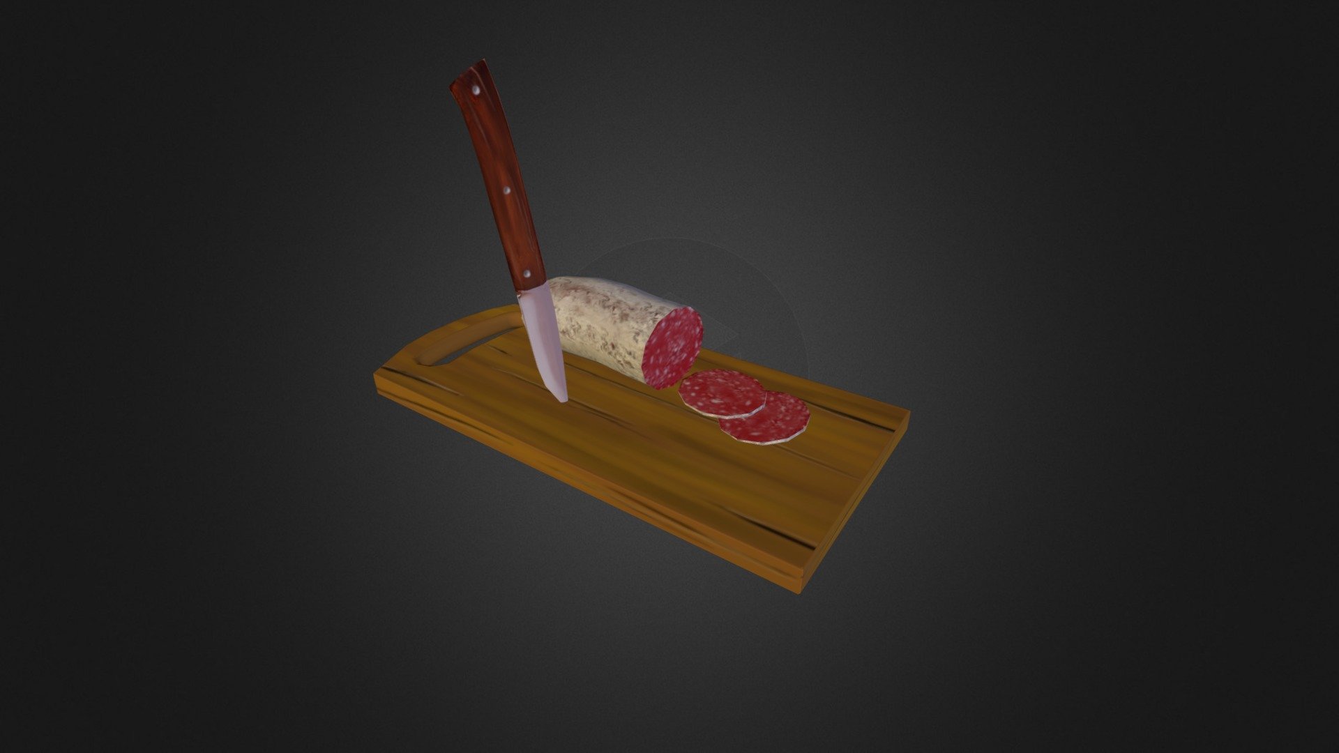One-hour Saucisson - 3D model by nicolas.rudowski [7ba1b6d] - Sketchfab
