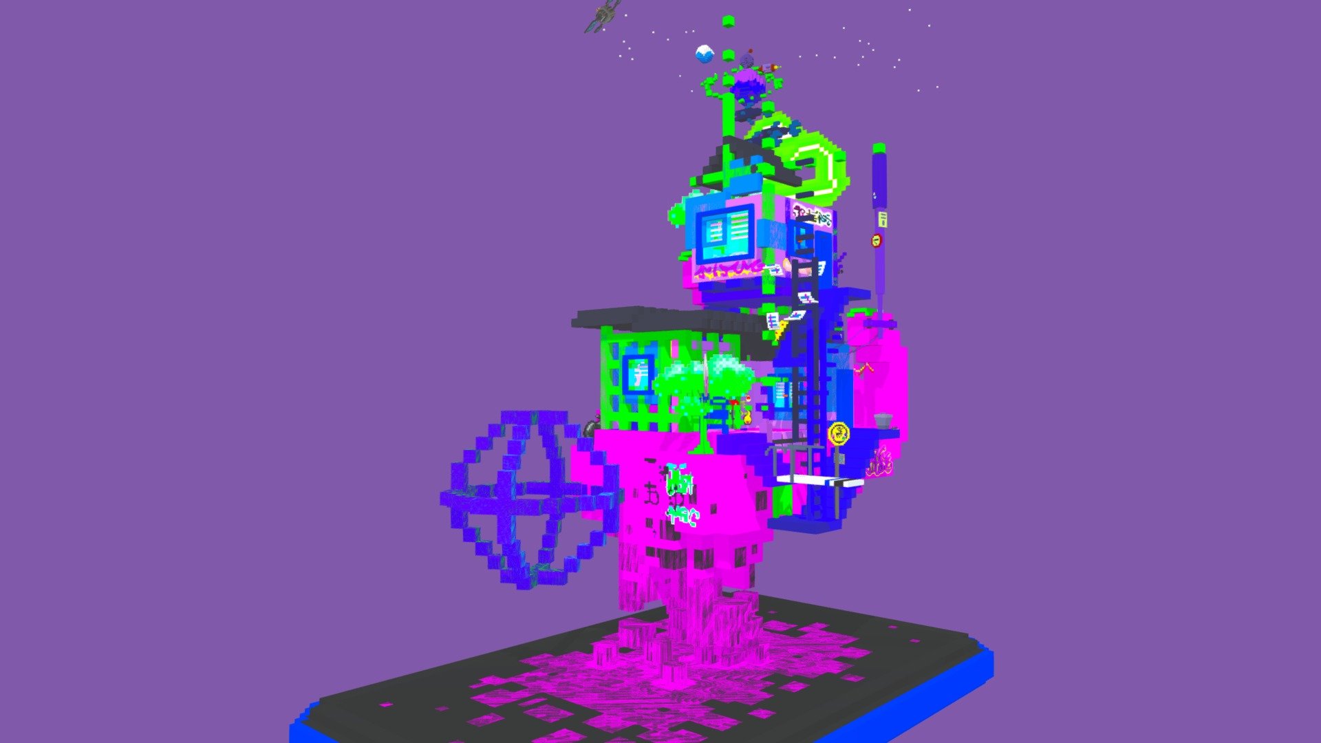 Glitch Building in the Hand of God - Download Free 3D model by ivnhgo ...