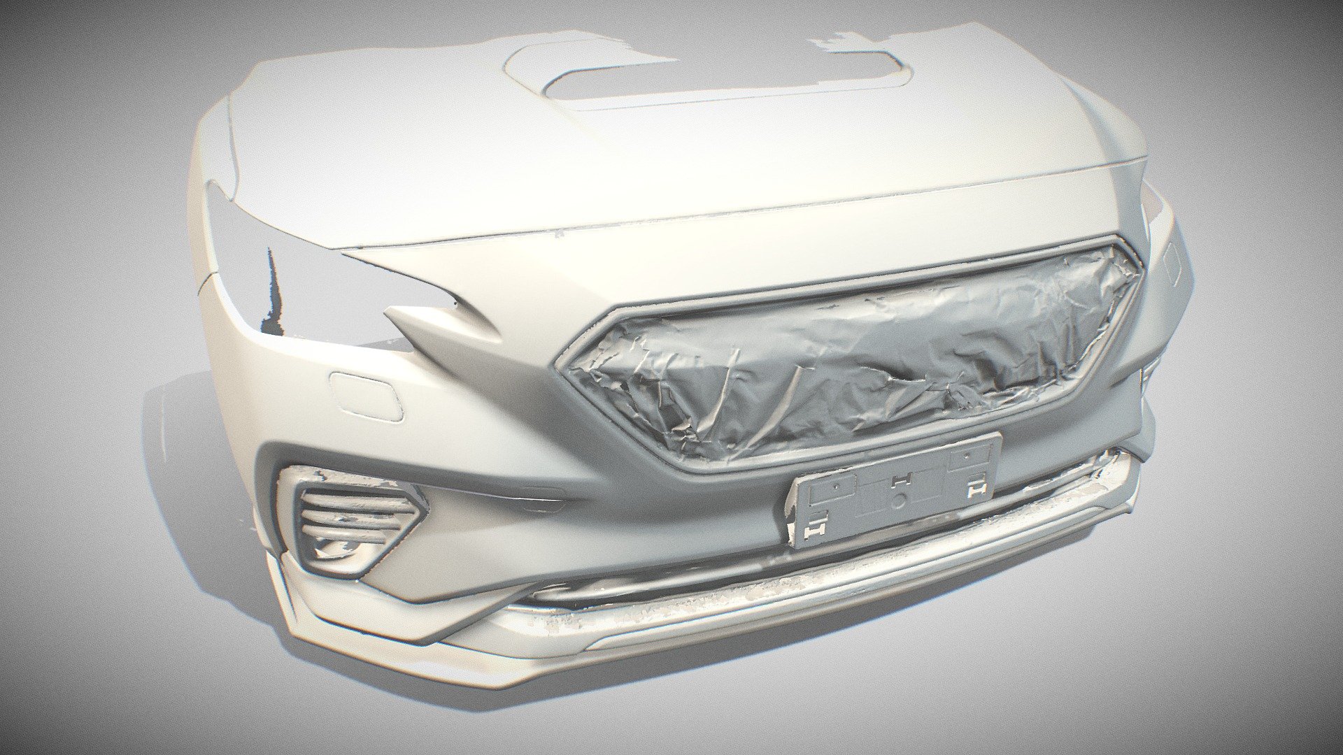 Subaru WRX Hood 3D Scan - Buy Royalty Free 3D model by Asyraaf Ahmadi ...