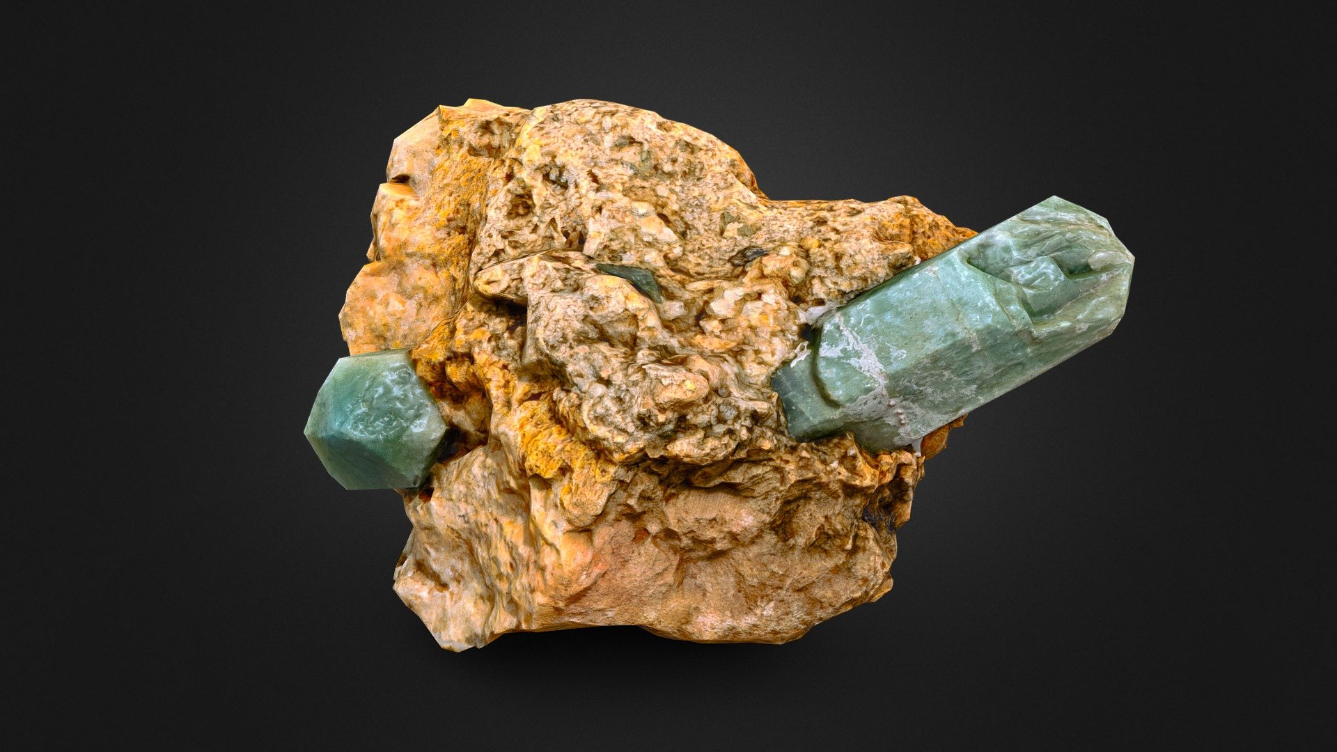 Low-poly Stone Quartz - 3D model by HaVe [7ba30a3] - Sketchfab
