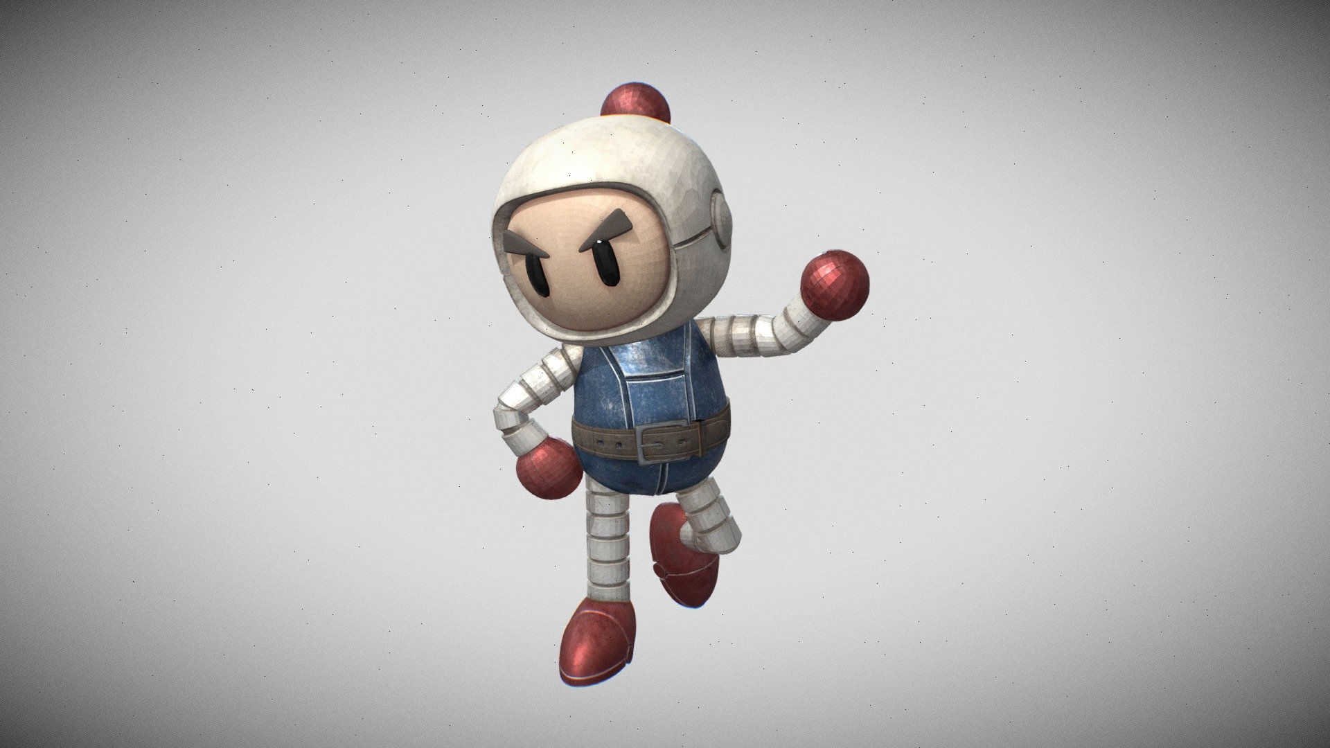 Bomberman - 3D model by Takiguti [7ba3e4a] - Sketchfab