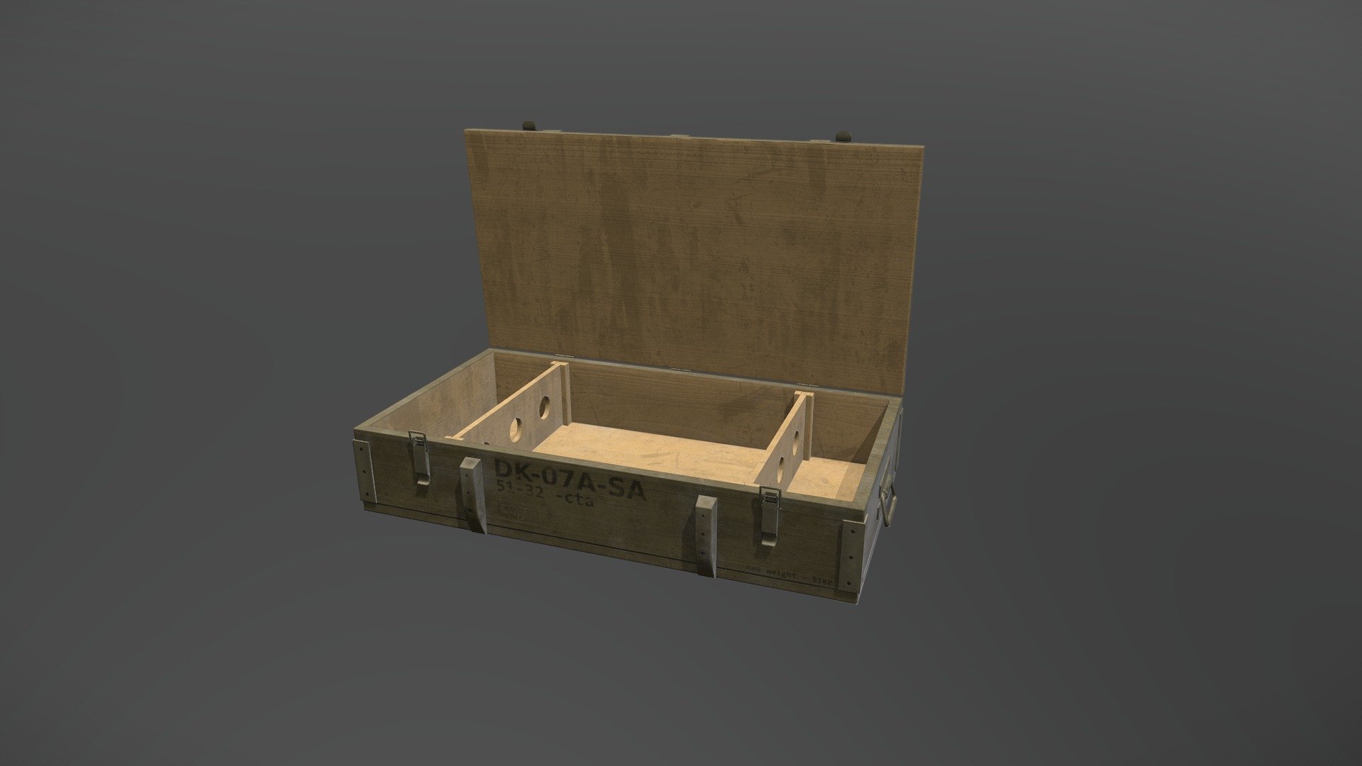 Crate Low Poly Game Ready - Buy Royalty Free 3D model by kolayamit ...
